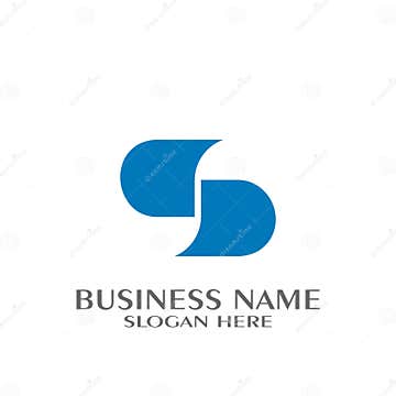 Letter s connect logo. stock vector. Illustration of initial - 128712700