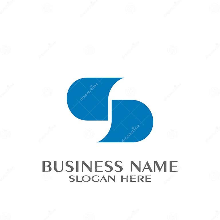 Letter s connect logo. stock vector. Illustration of initial - 128712700