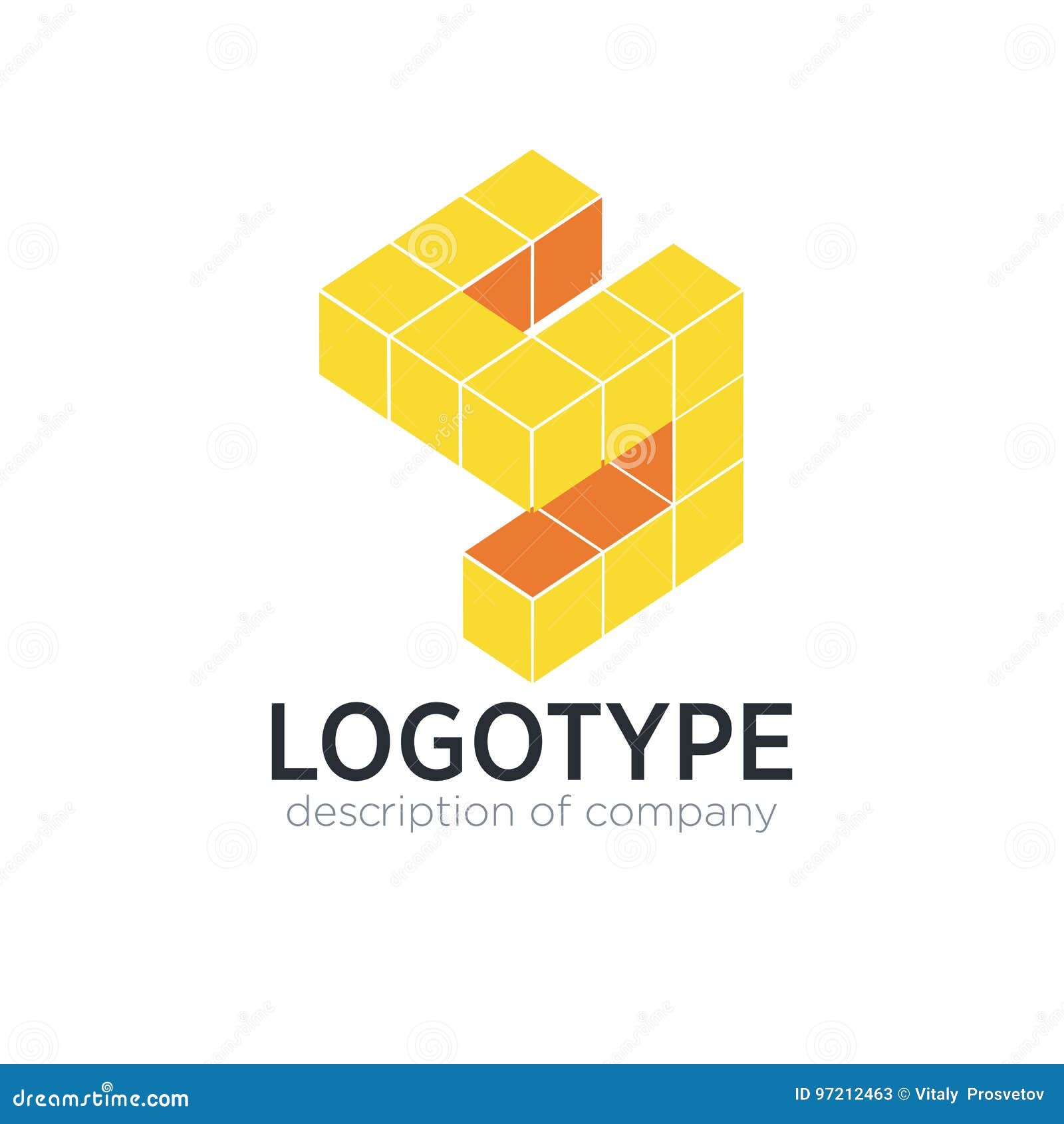 Letter S Cube Figure Logo Icon Design Template Elements Stock Vector ...