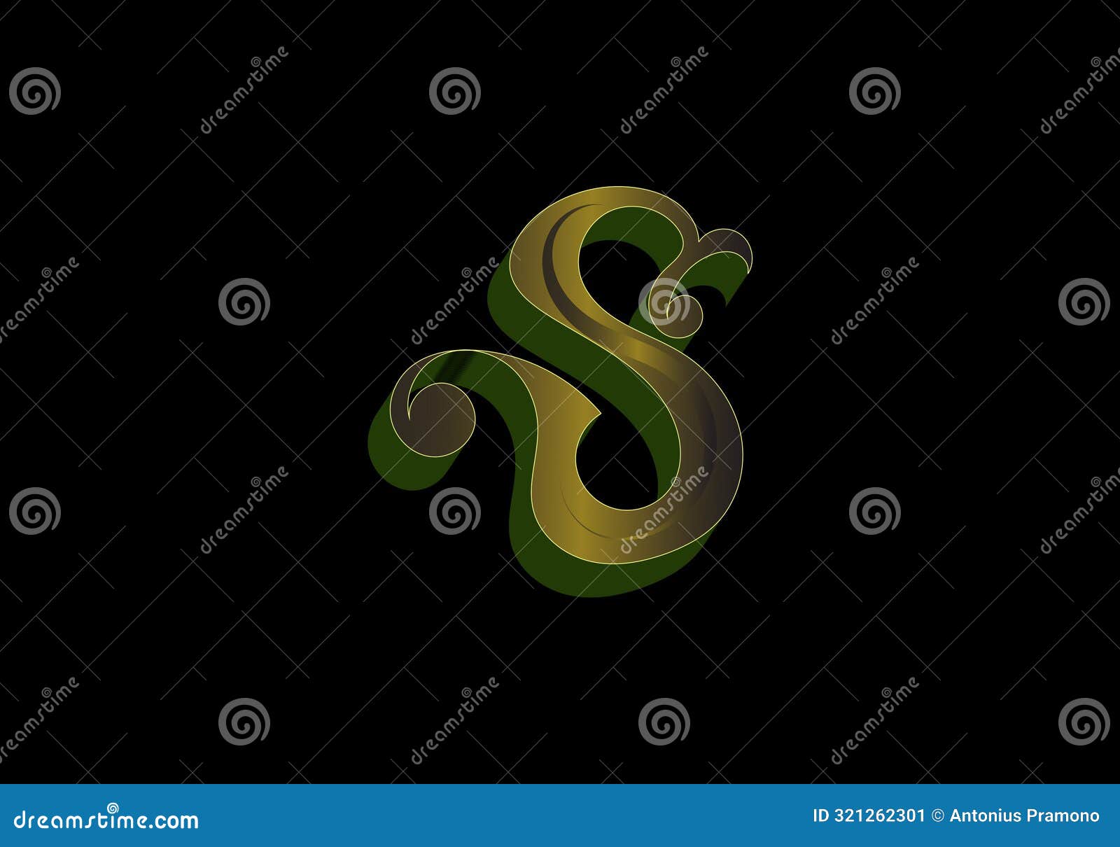 LETTER S Custom Style Design Stock Vector - Illustration of dirty ...