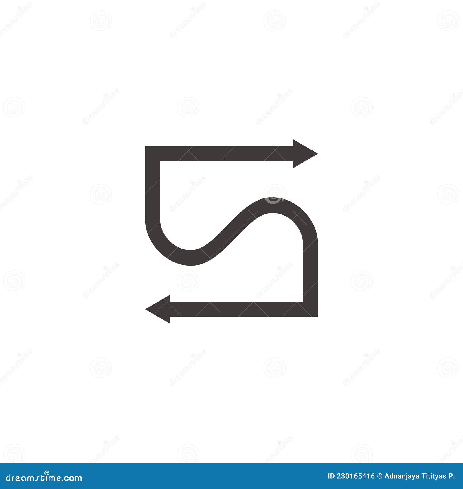 Exchange Arrow Icon, Reverse Swap Vector Switch Flip. Exchange Data ...