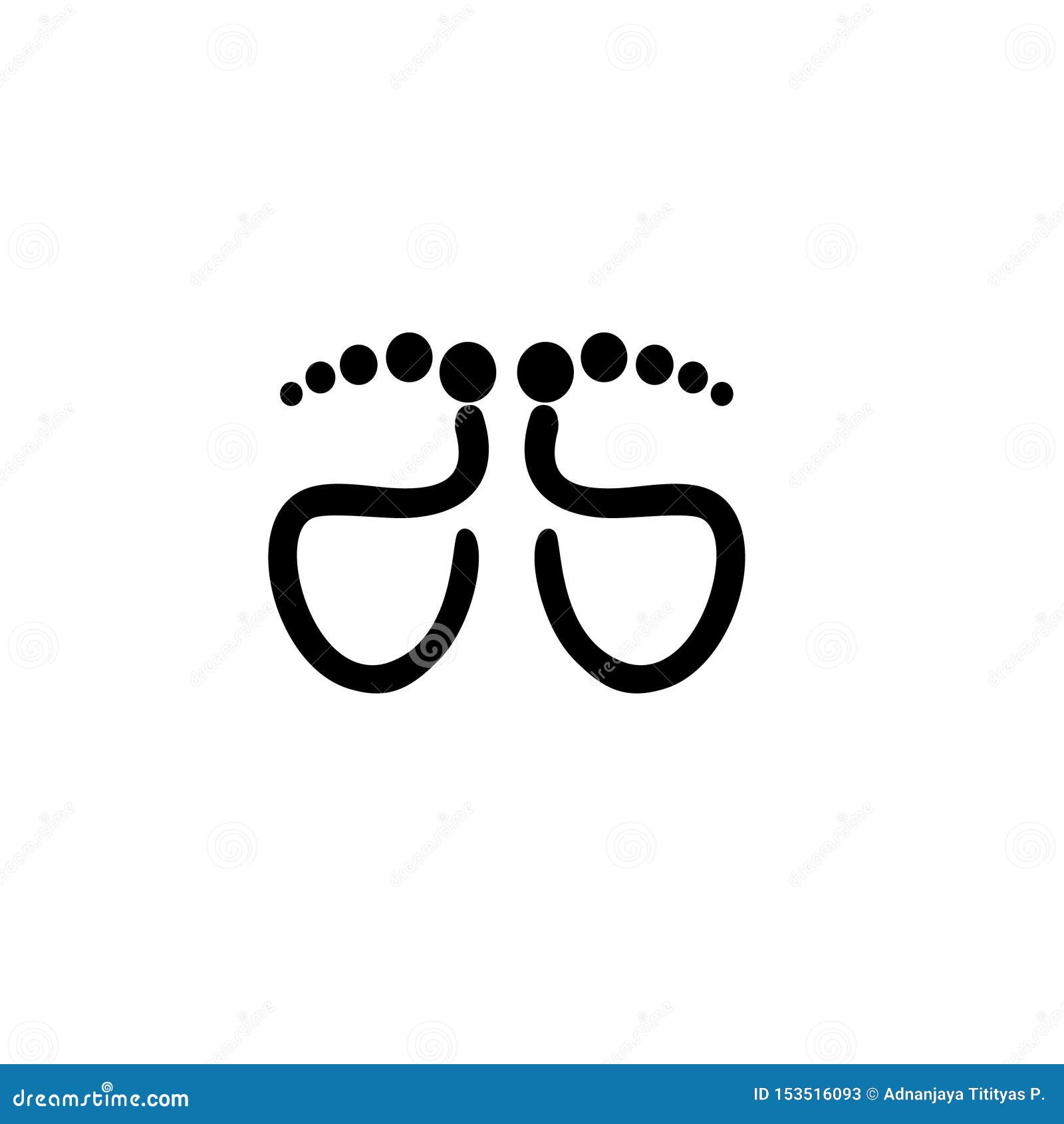Letter S Foot Shape Symbol Logo Vector | CartoonDealer.com #153516093