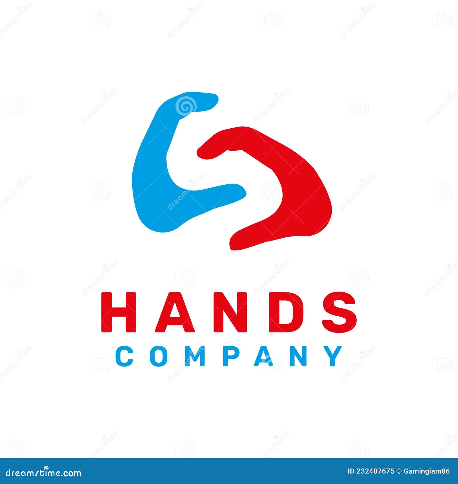 Letter S Hand Logo Design Vector Insignia Stock Vector - Illustration ...