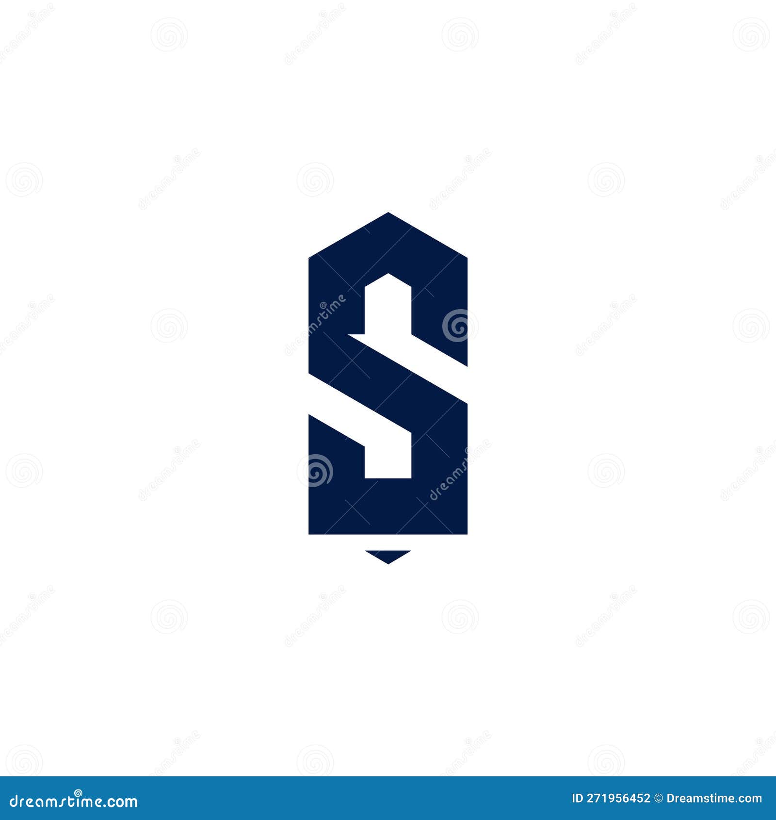 Letter S Home Pin Logo Vector Stock Vector - Illustration of restaurant ...