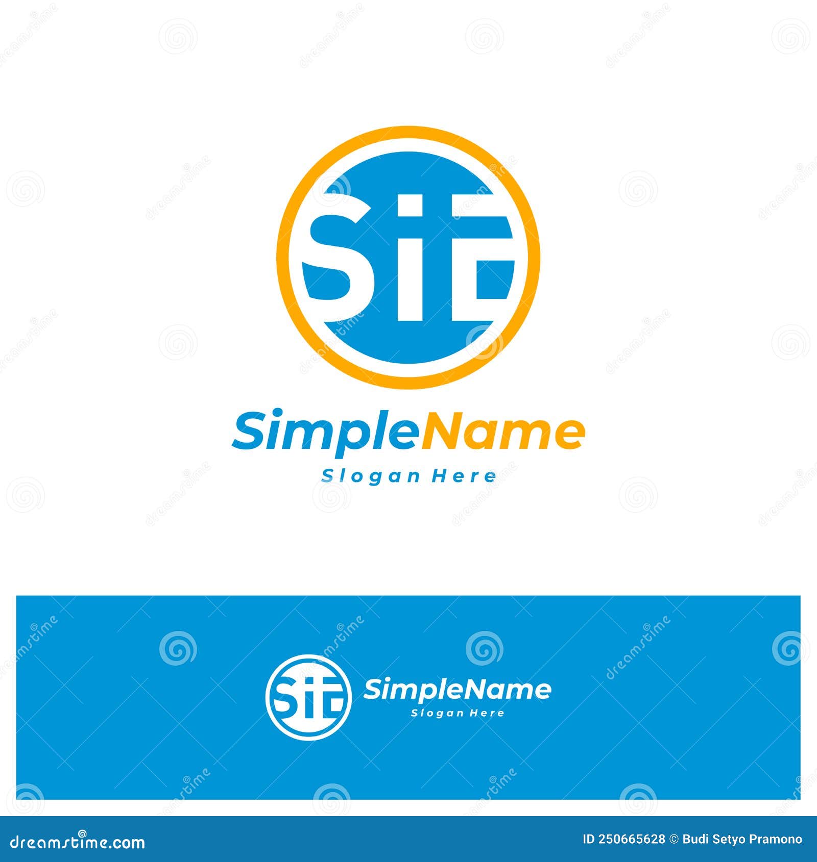 Letter S I E Logo Design Template. Initial SIE Logo Concept Vector ...
