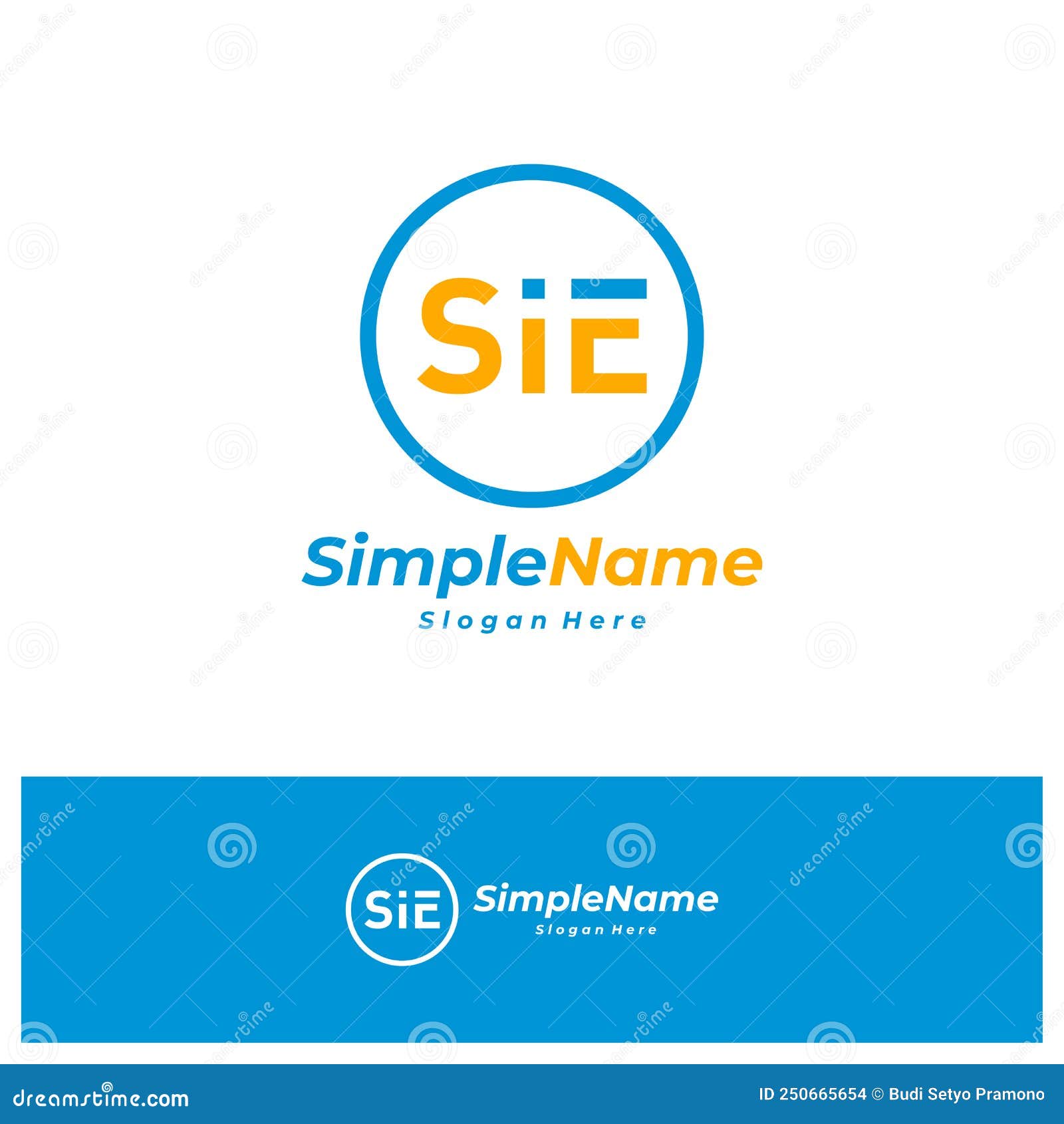 Letter S I E Logo Design Template. Initial SIE Logo Concept Vector ...