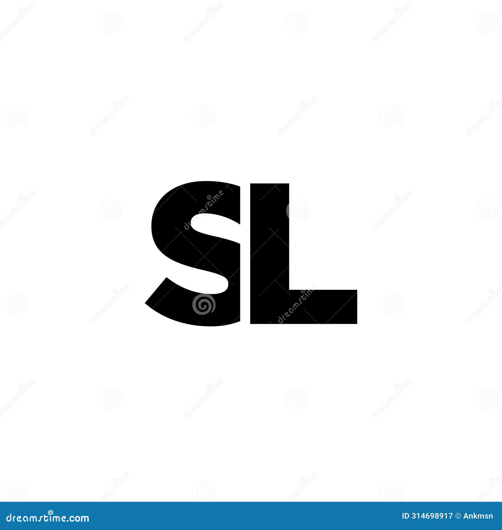 Letter S and L, SL Logo Design Template. Minimal Monogram Initial Based ...