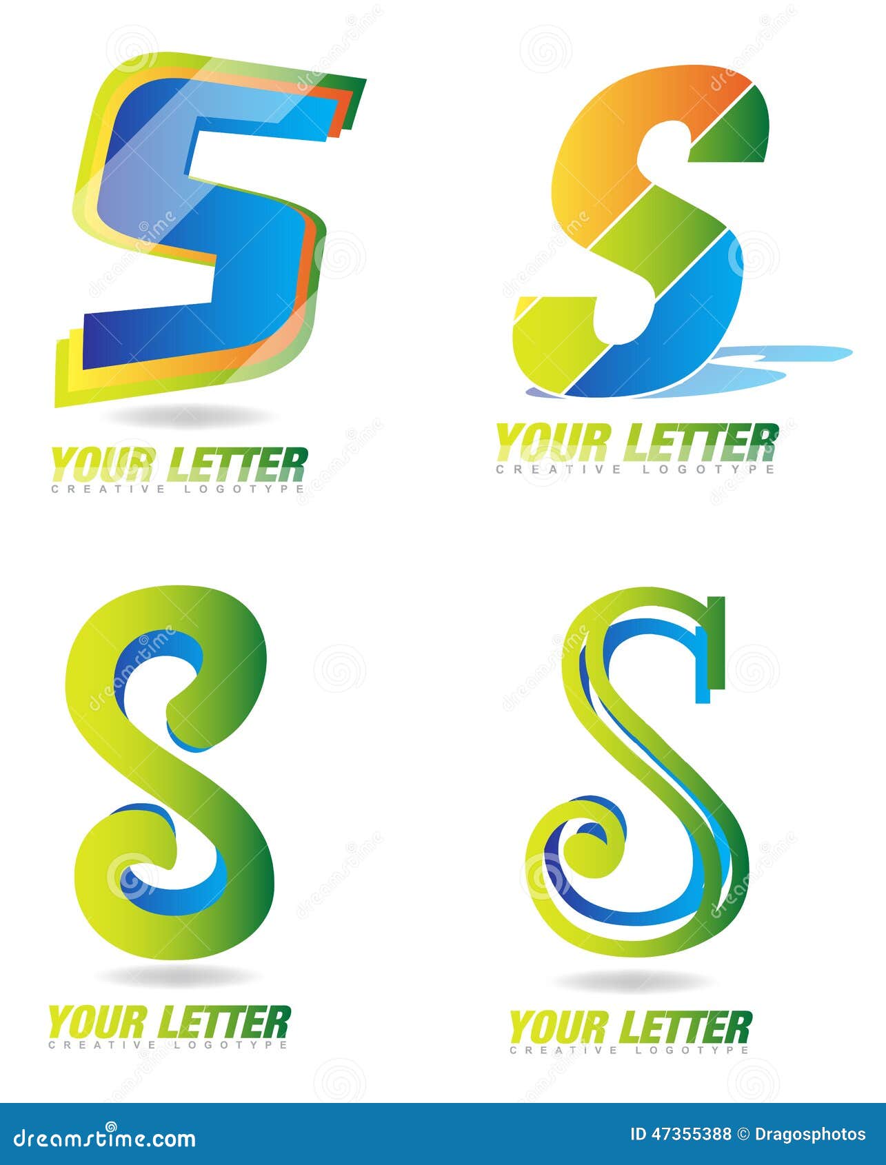 Letter S logo stock illustration. Illustration of abstract - 47355388