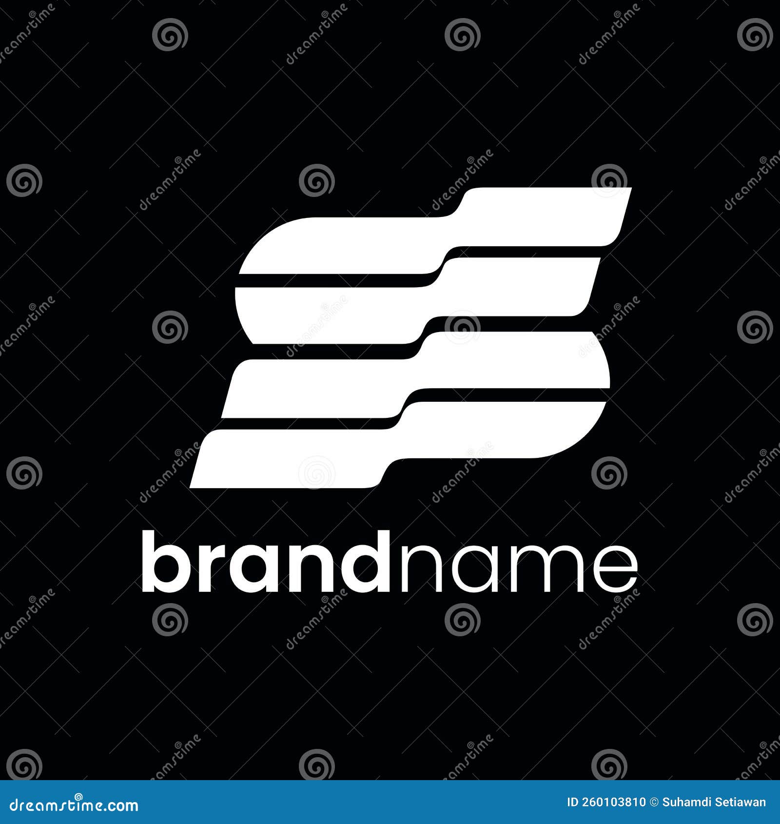 Letter S Logo Design, Simple Minimal Icon Stock Vector - Illustration ...