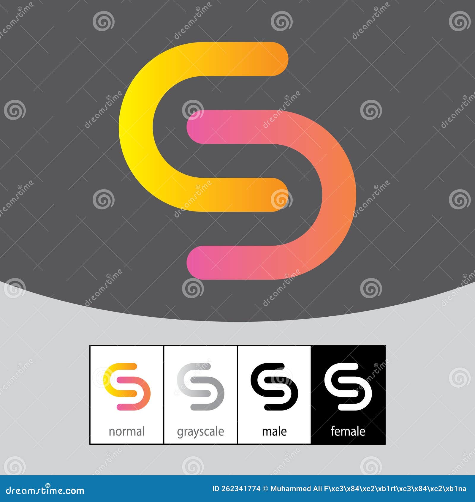 Letter S Logo Design Vector. Stock Vector - Illustration of logo ...