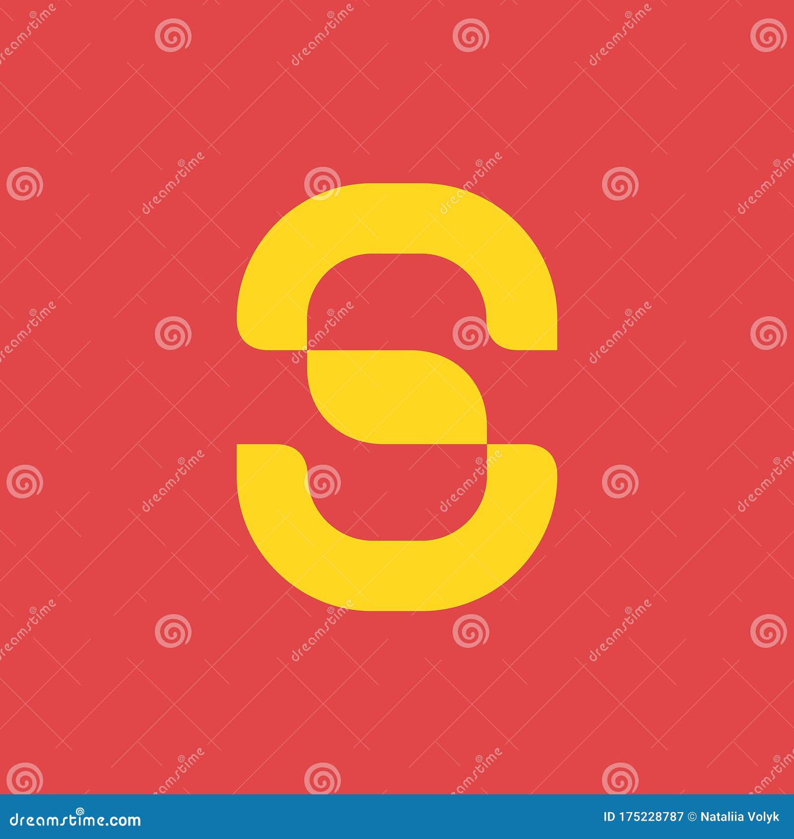 Letter S logo stock vector. Illustration of office, elements - 175228787