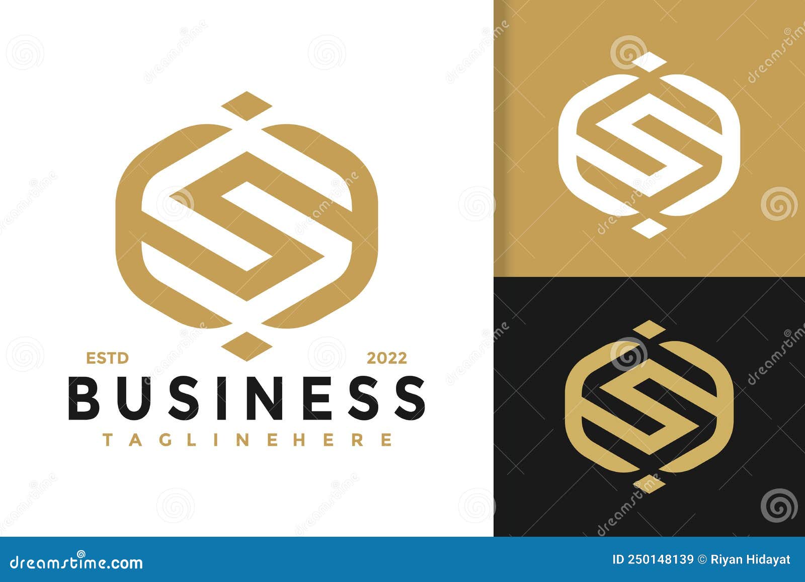 Letter S Luxury Elegant Modern Logo Design Vector Template Stock Vector ...