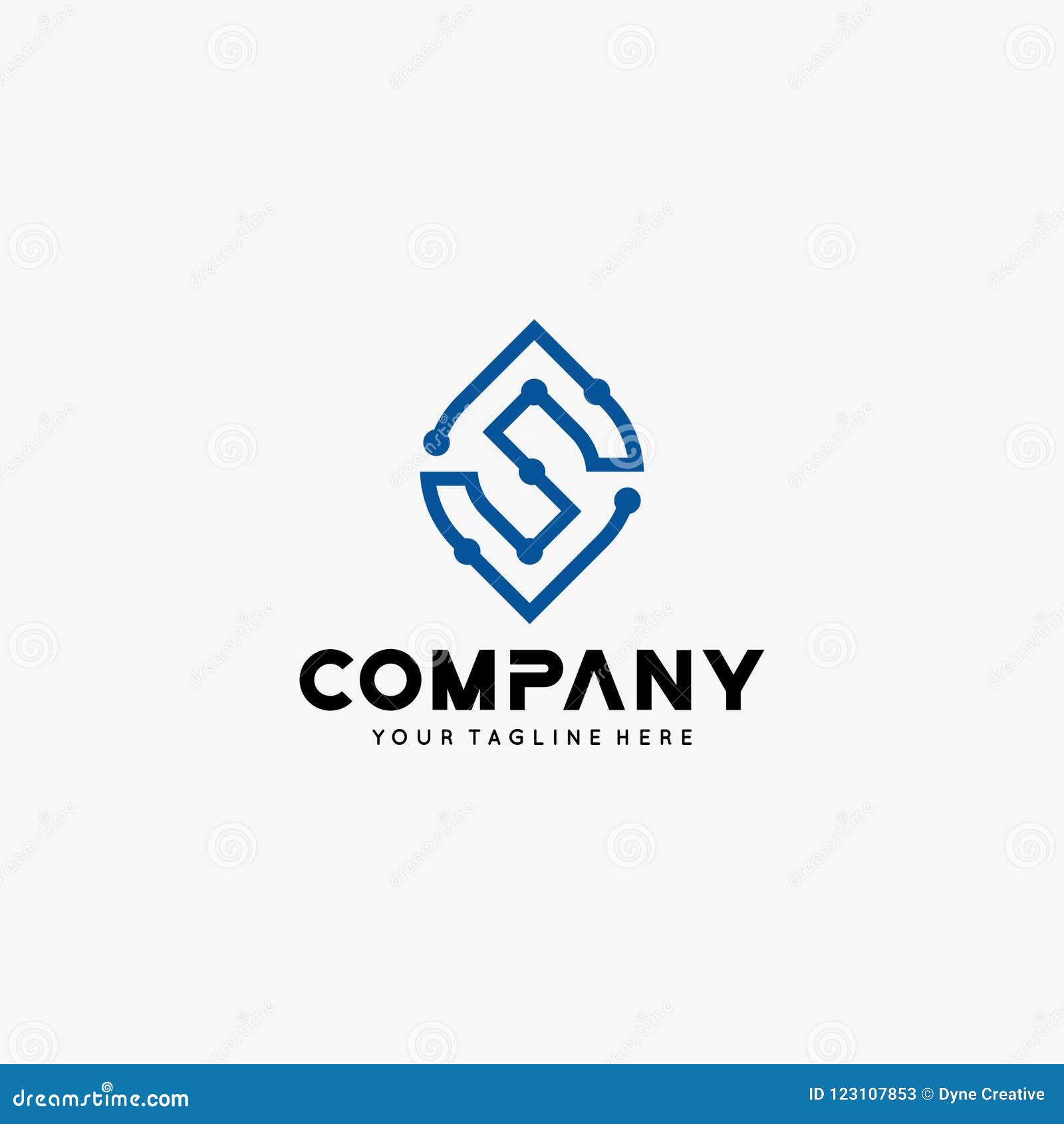 Letter S Monogram Initial Logo Design Vector Stock Vector ...