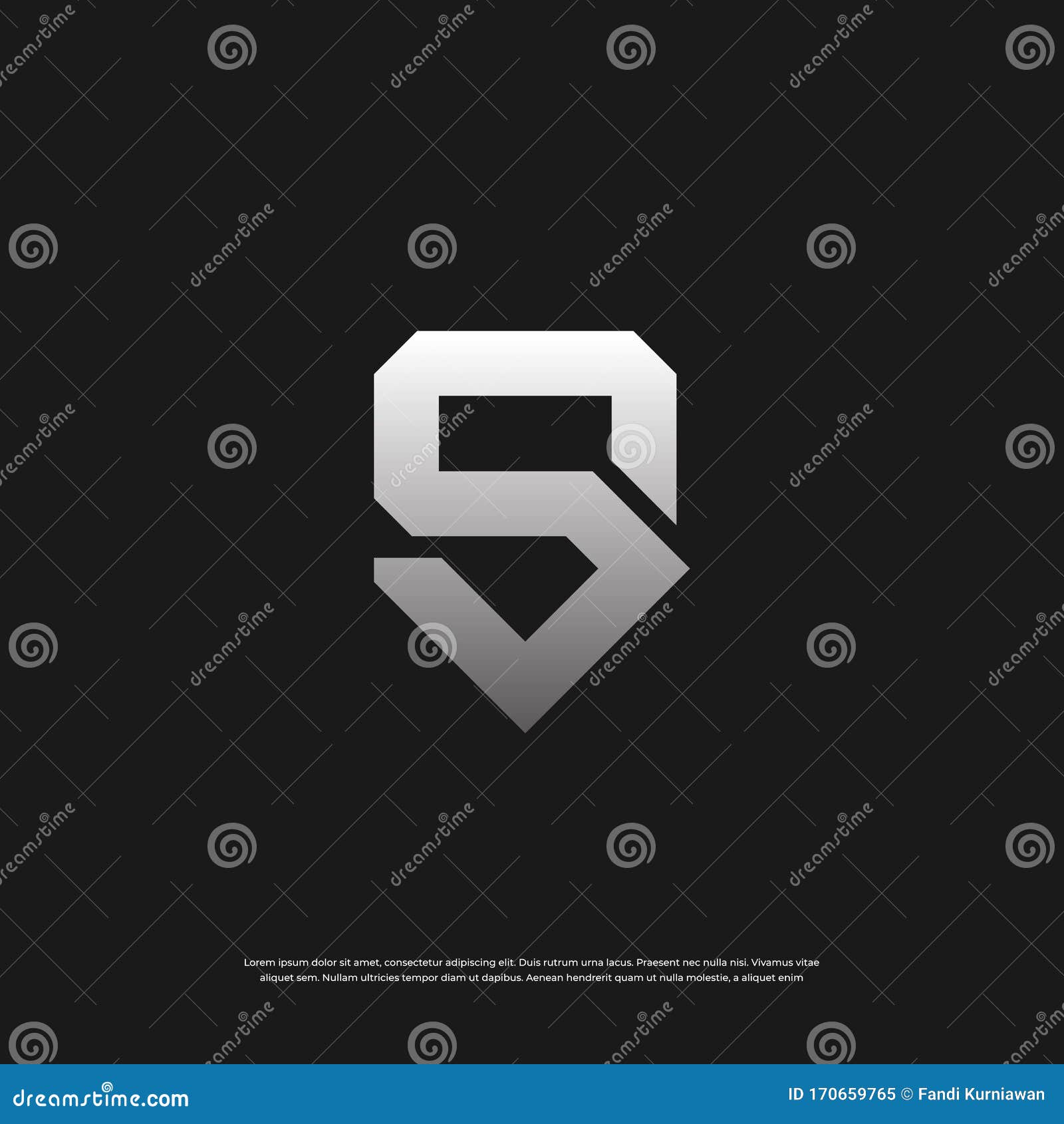 Letter S Monogram Logo Design Vector EPS 10 Stock Vector - Illustration ...