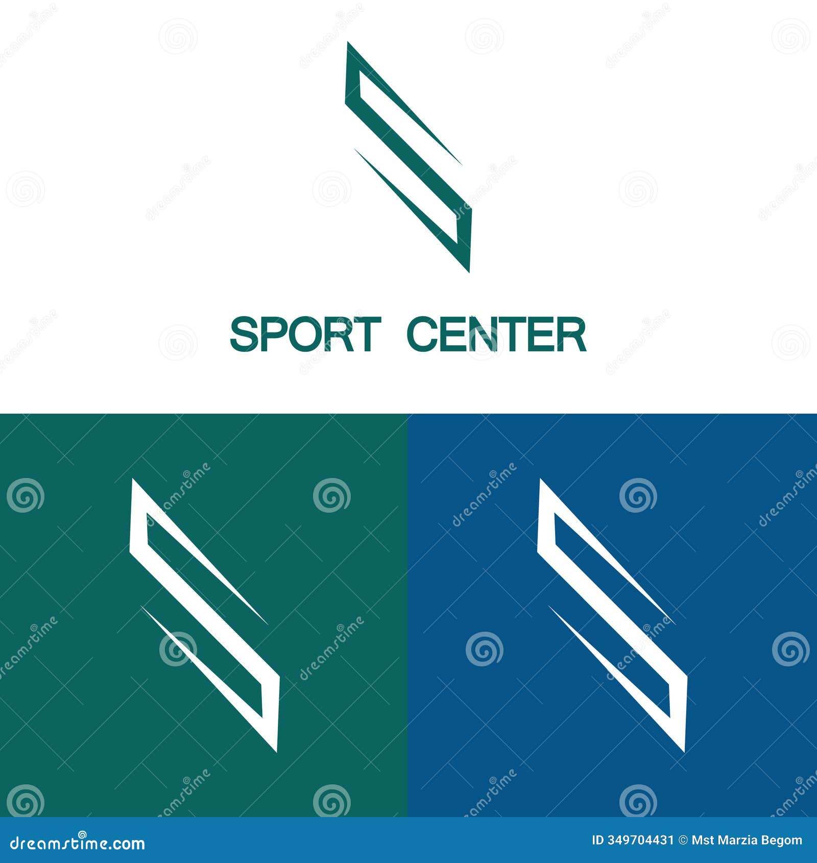 Letter S Monogram Logo Vector Design. Abstract Emblem, Designs Concept ...