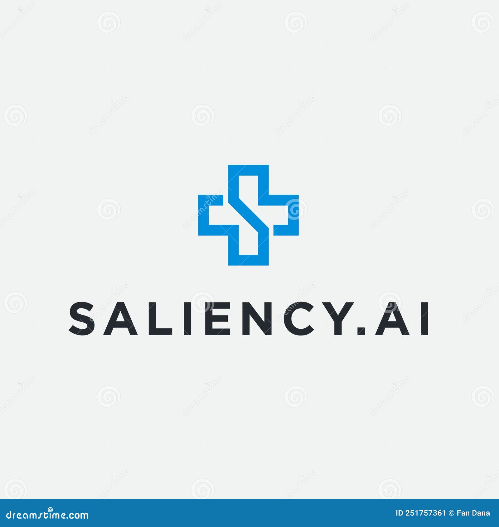 Letter S Plus Logo Icon Design Stock Vector - Illustration of care ...