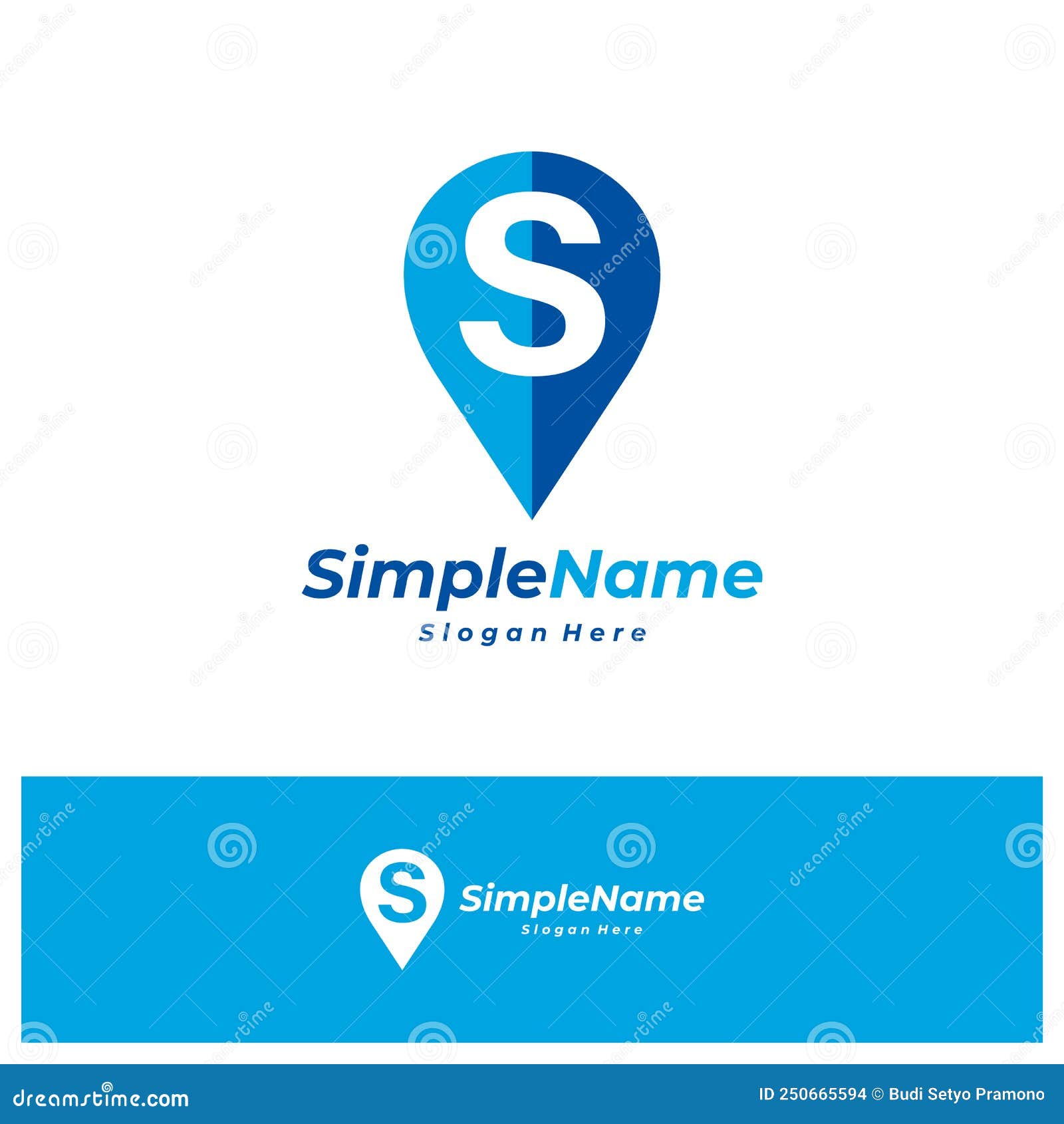 Letter S Point Logo Design Template. Point Logo Concept Vector Stock ...