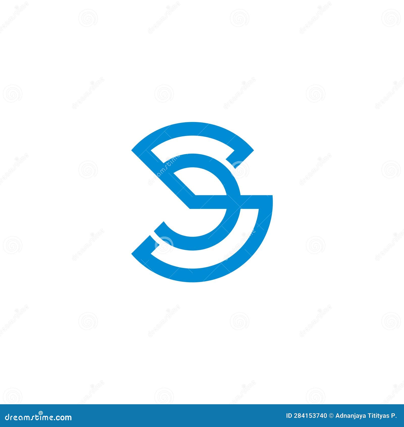 Letter S Round Circle Process Symbol Logo Vector Stock Vector ...