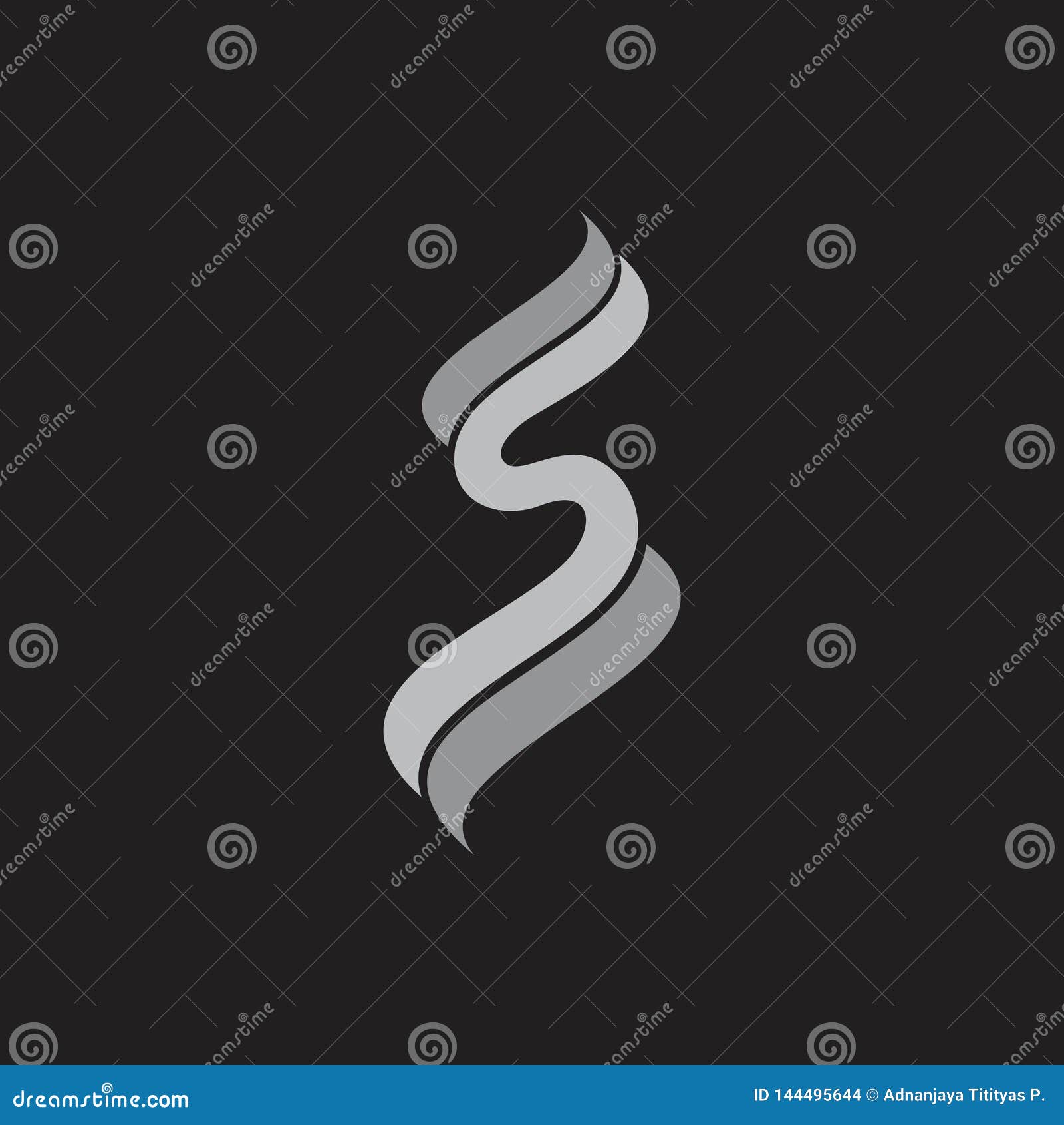 Curve Logo Vector Illustration | CartoonDealer.com #14531354