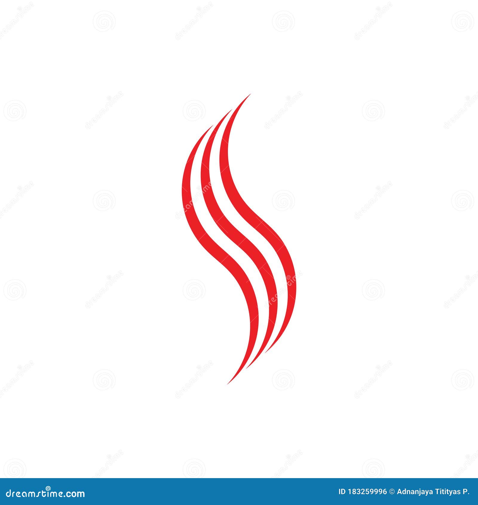 Fire Curves On Transparent Background. Vector Light Effect ...
