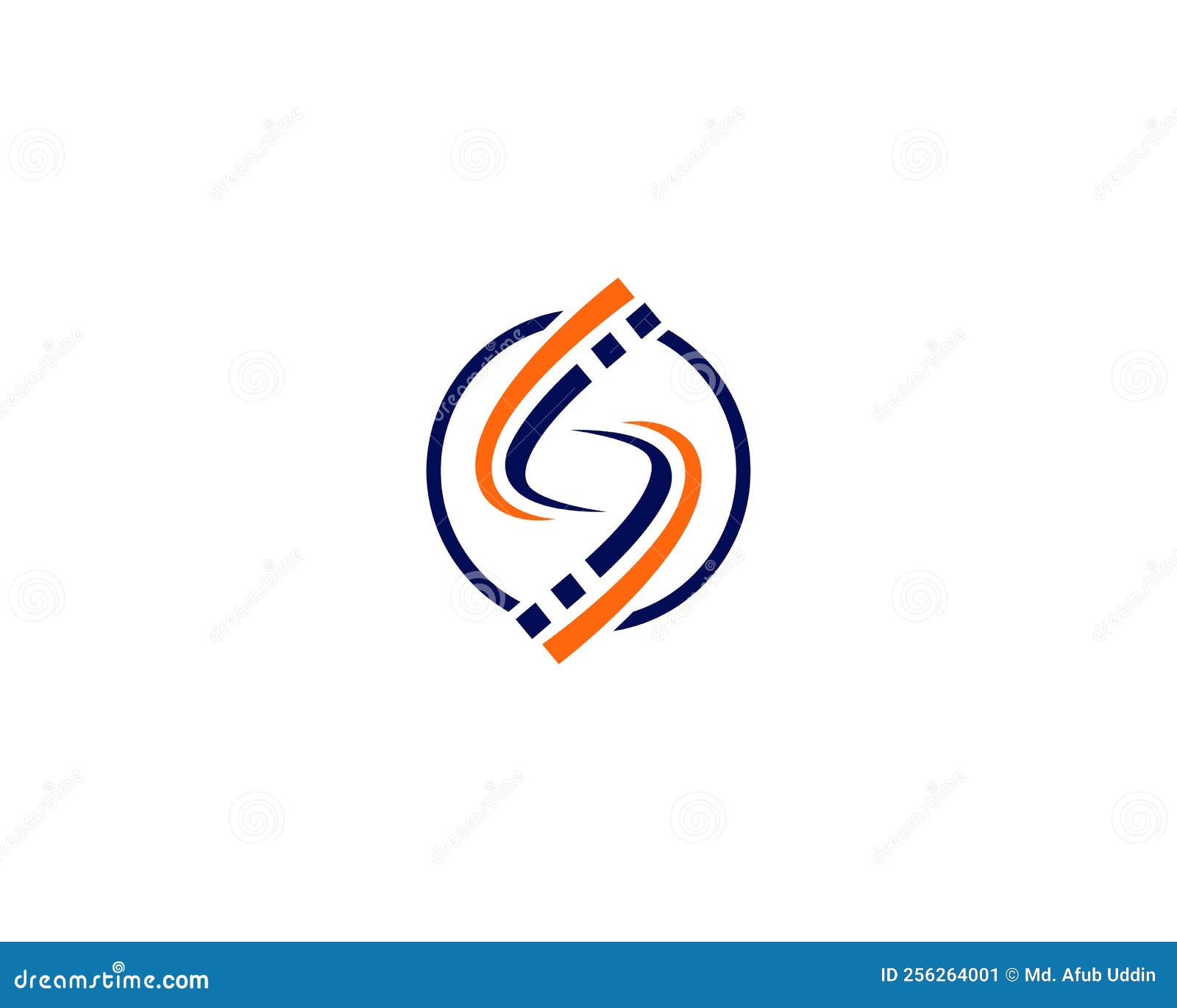 Letter S or SS Digital Logo Design Stock Vector - Illustration of ...