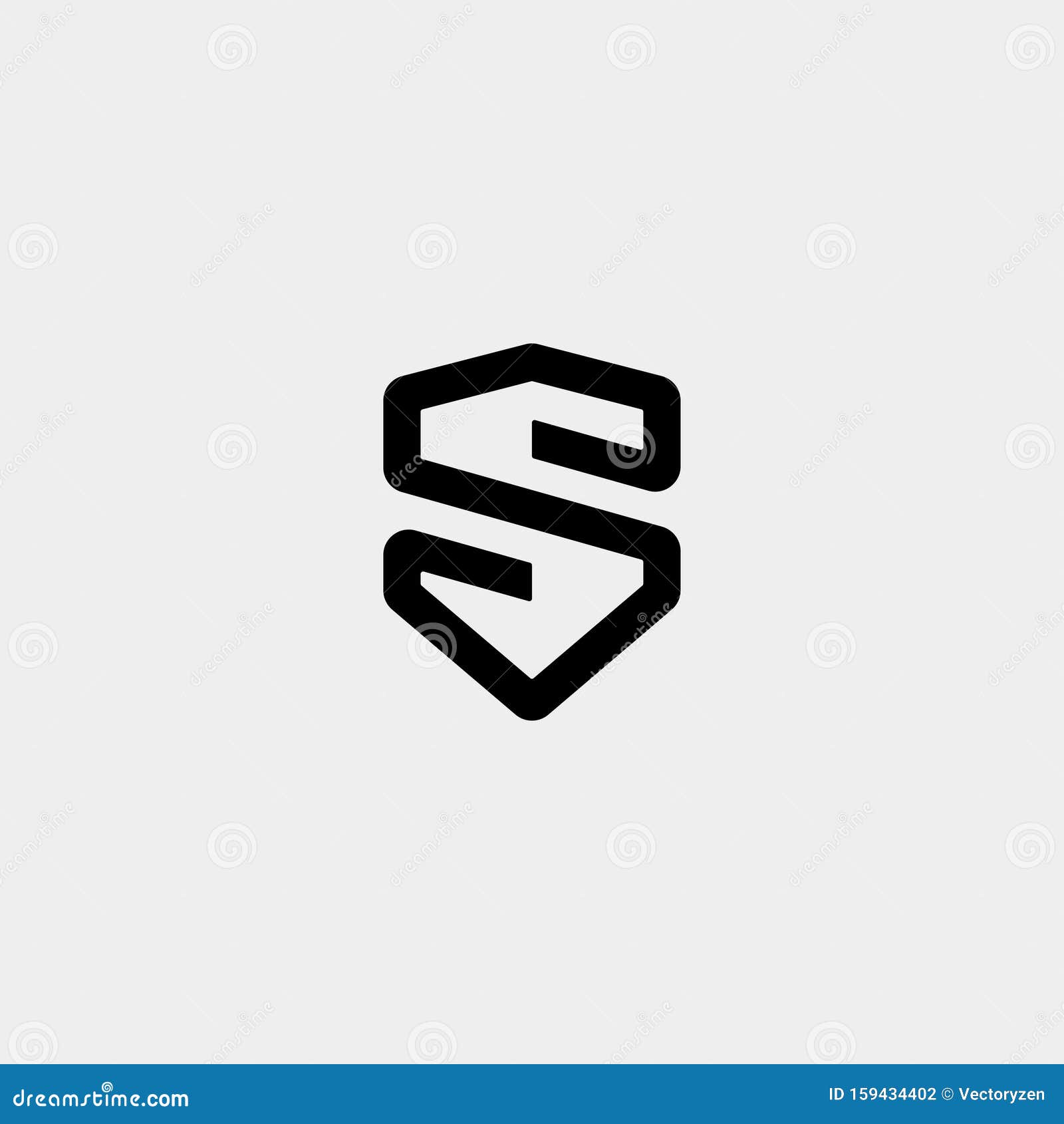 Letter S SS Shield Logo Design Simple Vector Stock Vector ... Letter S SS Shield Logo Design Simple Vector Stock Vector ...