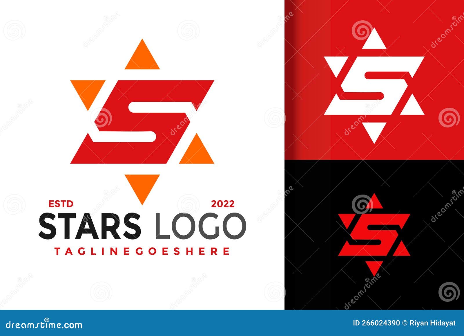 Letter S Star Logo Logos Design Element Stock Vector Illustration ...