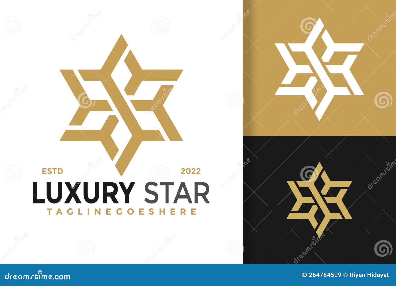 Letter S Stars Creative Logo Design Vector Illustration Template Stock ...