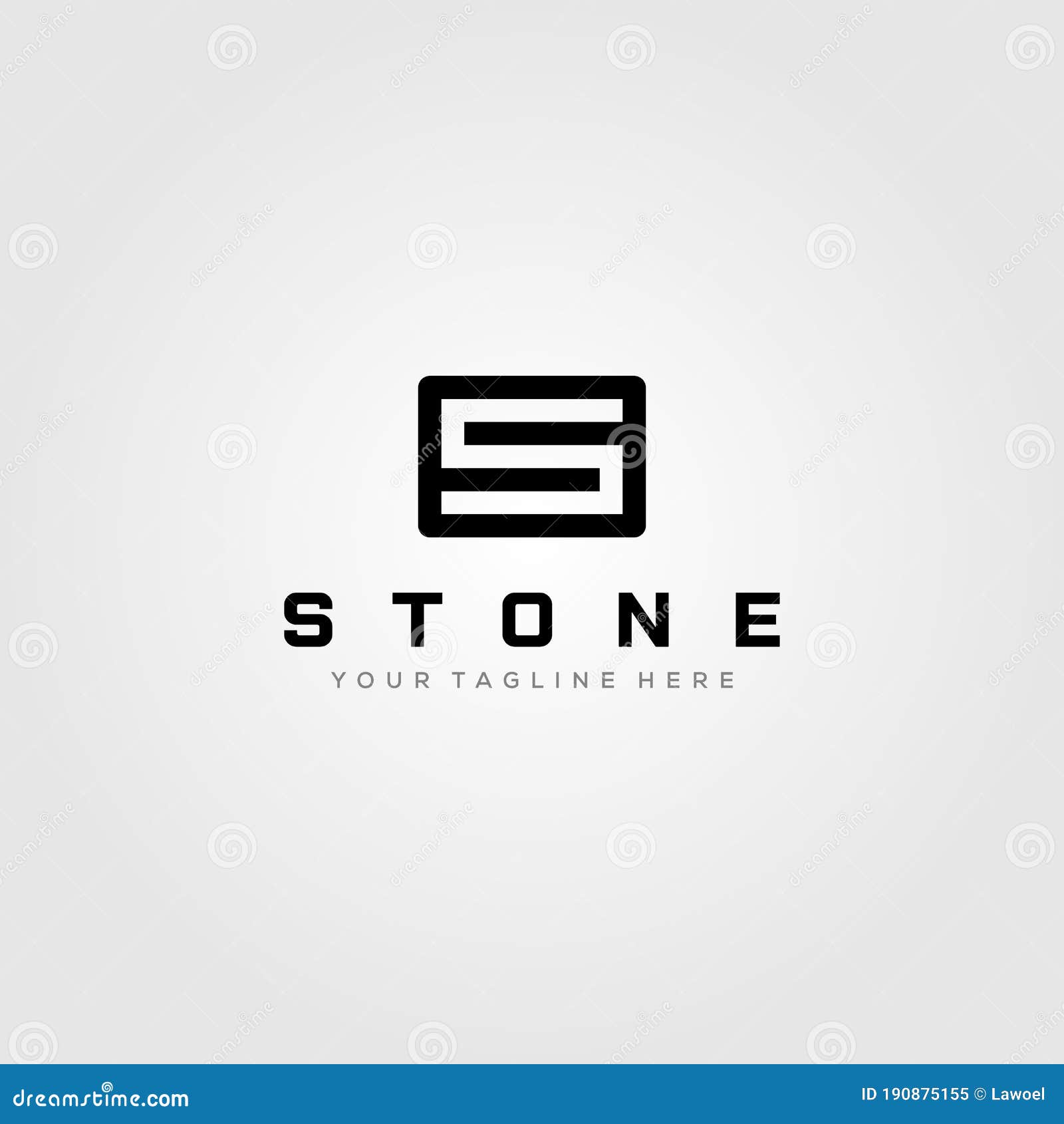 Letter D Stone Font. Rock Alphabet Symbol. Stones Crag ABC Sign Vector ...