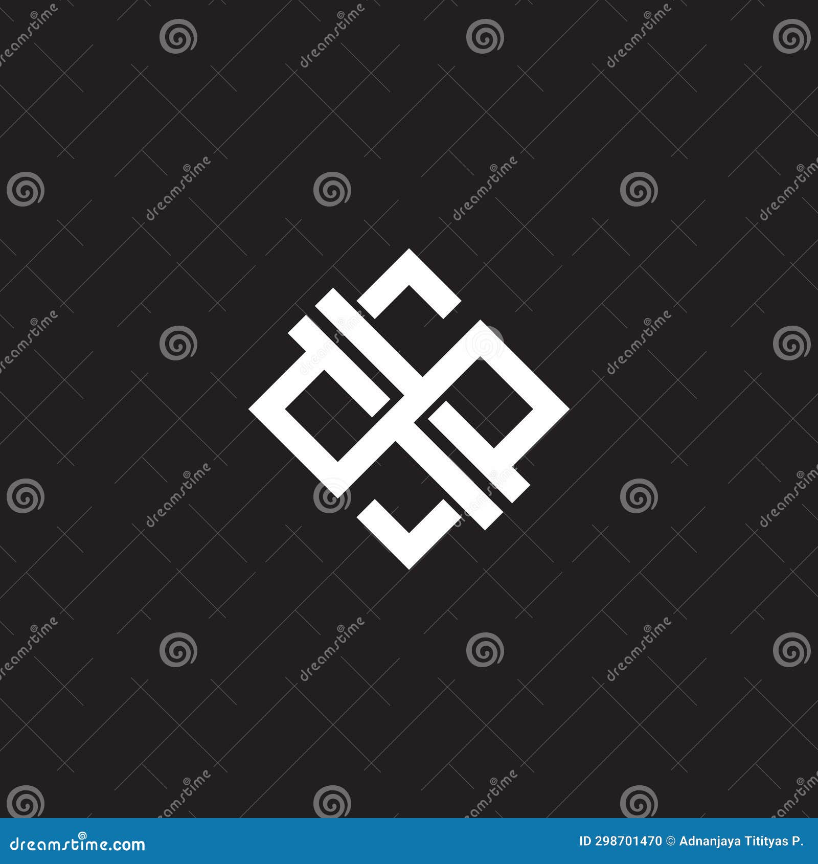 Letter S Stripes Overlapping Square 3d Logo Vector Stock Vector ...