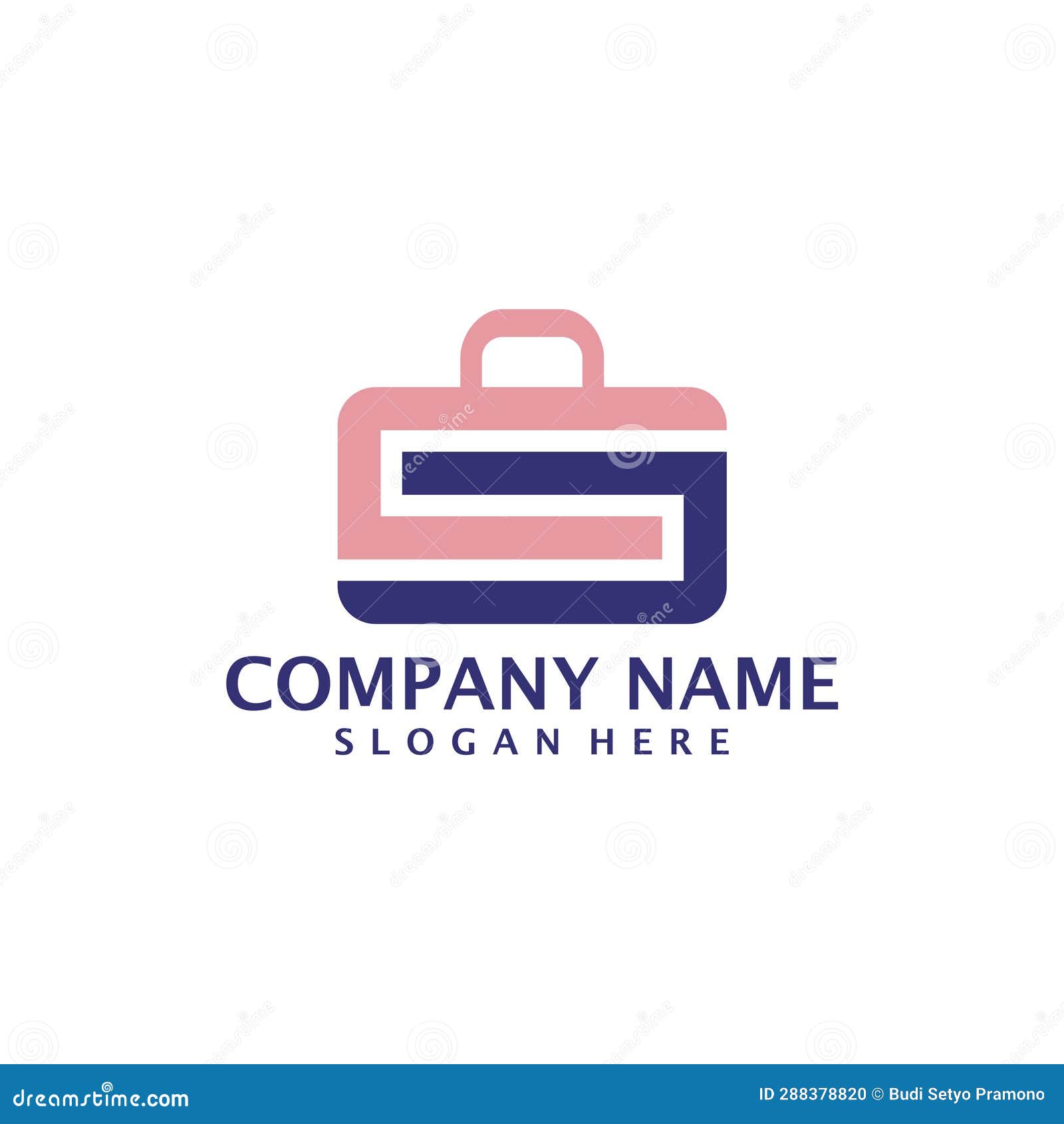 Letter S with Suitcase Logo Design Vector. Initial S with Suitcase Logo ...