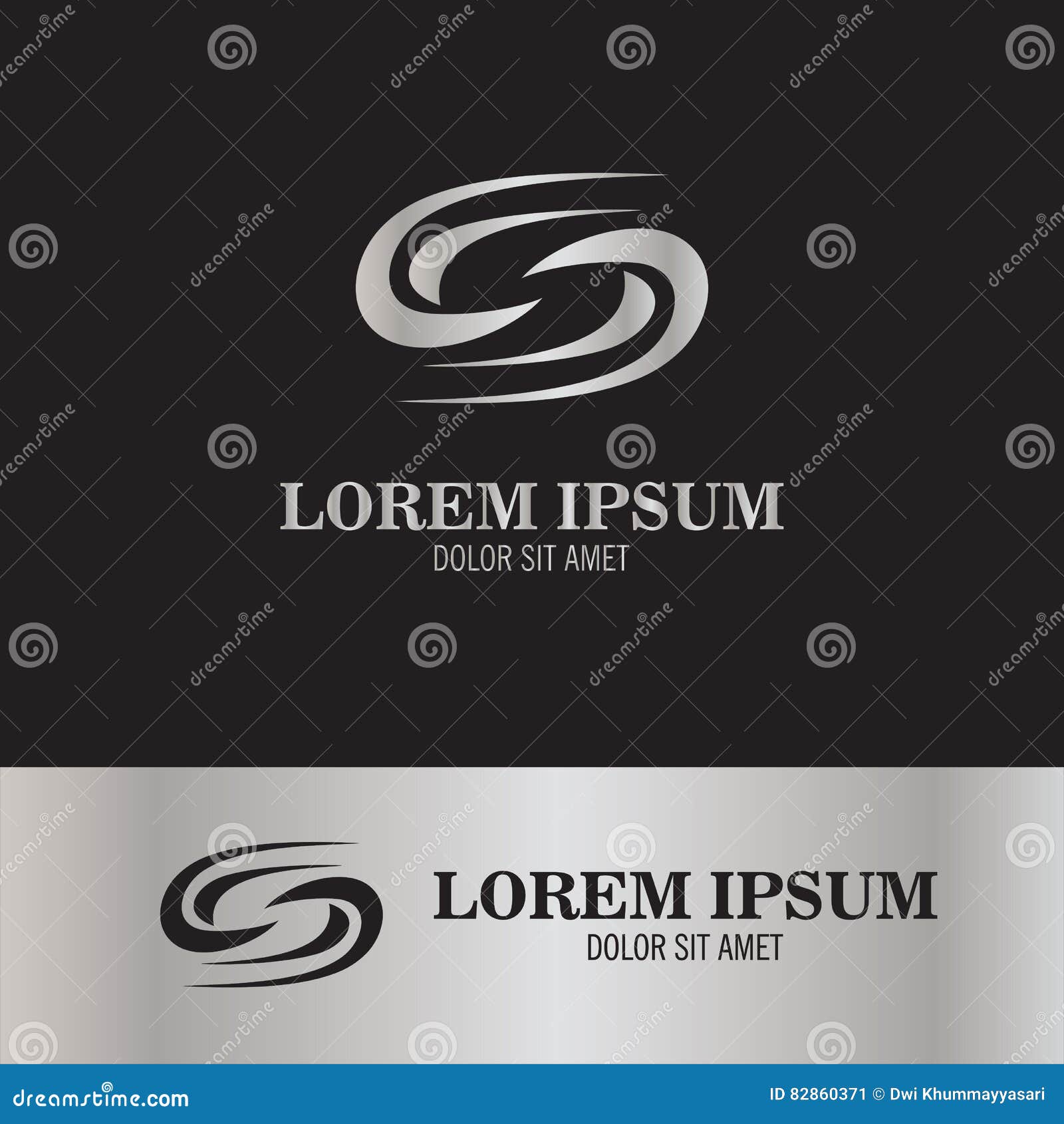 Letter S swirl logo stock vector. Illustration of bright - 82860371