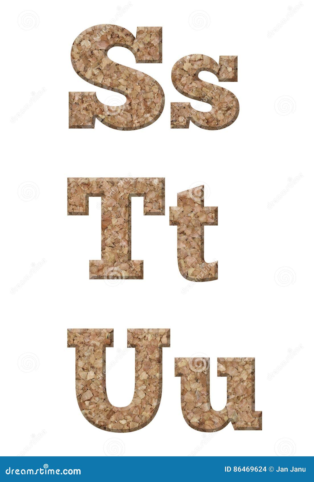 Letter S,T,U stock illustration. Illustration of object - 86469624