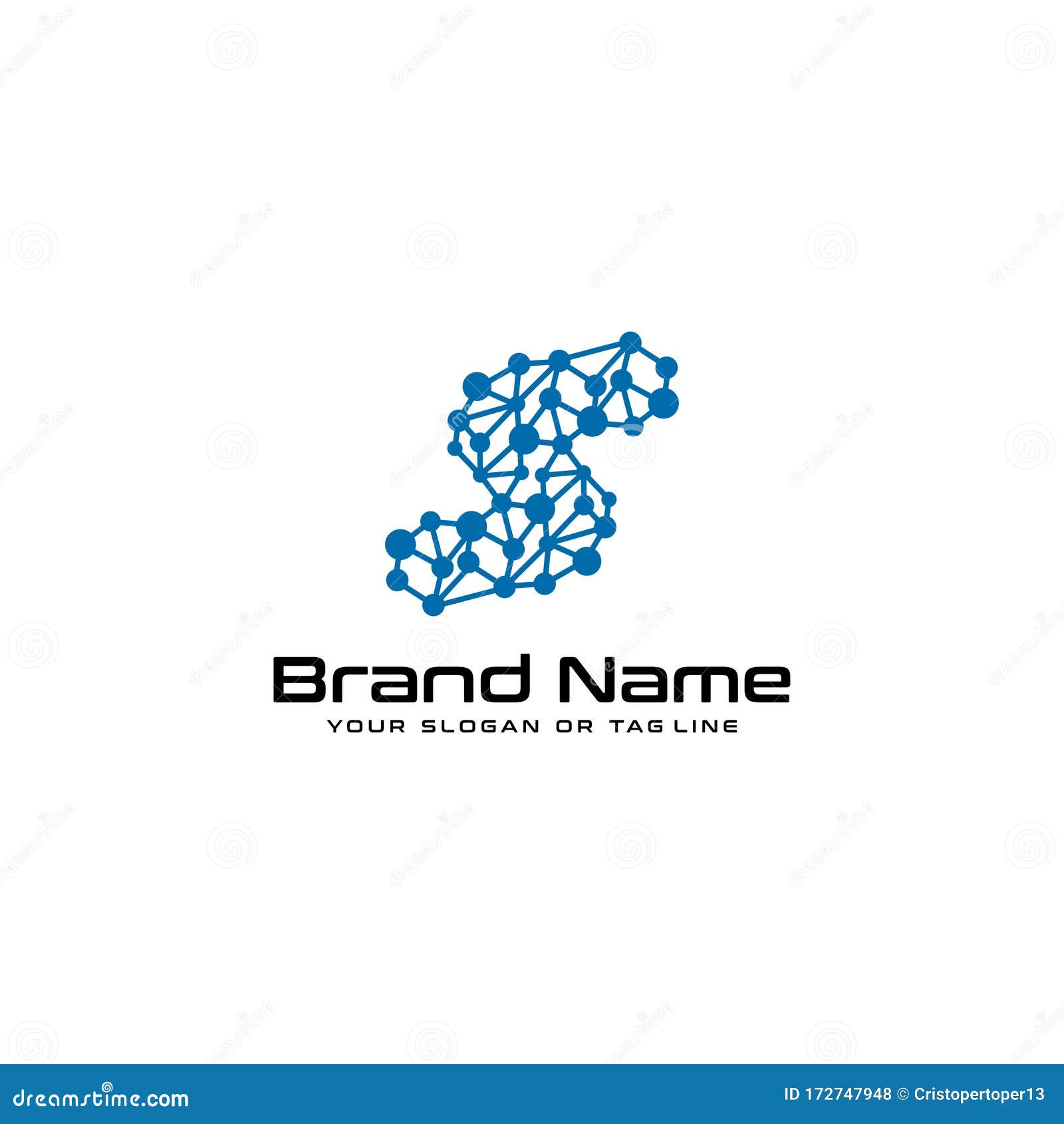 Letter S Tech Logo Design Vector Stock Vector - Illustration of ...