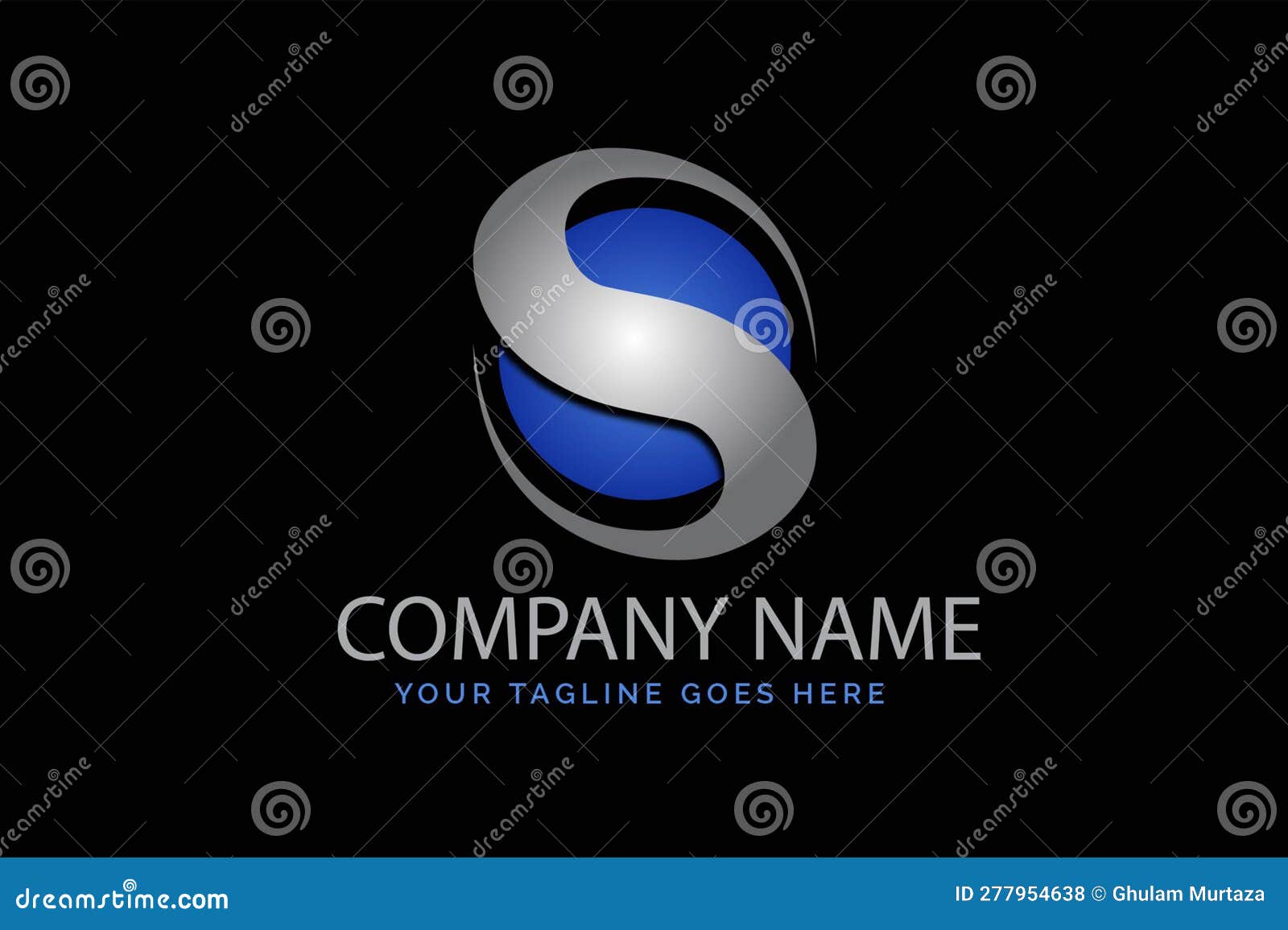 Letter S Technology Initial Logo Design Stock Vector - Illustration of ...