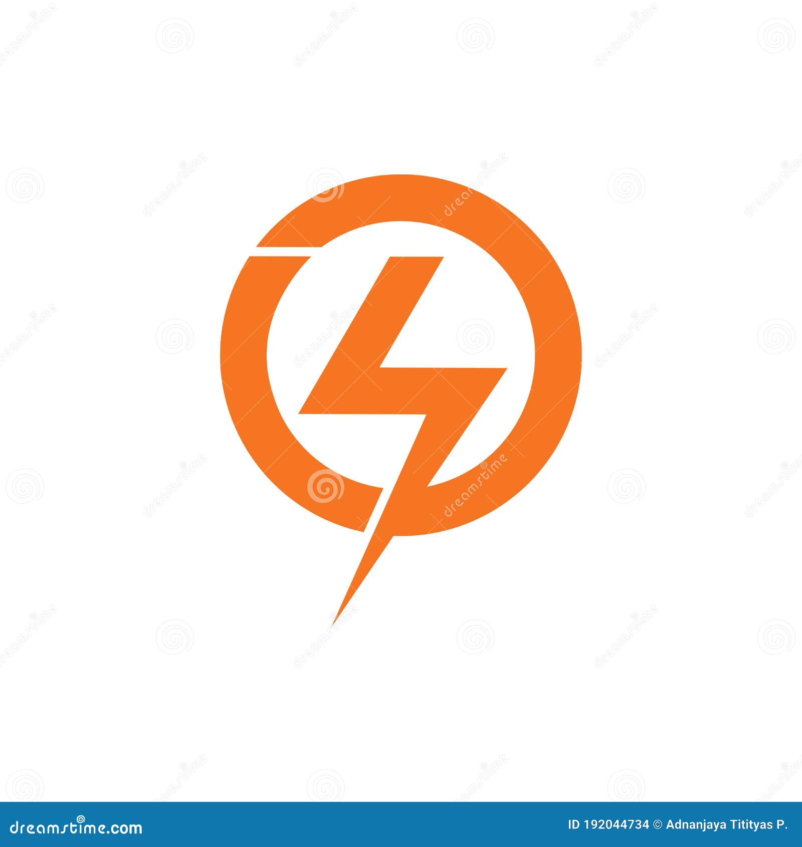 Letter S Thunder Power Shape Logo Vector Stock Vector - Illustration of ...