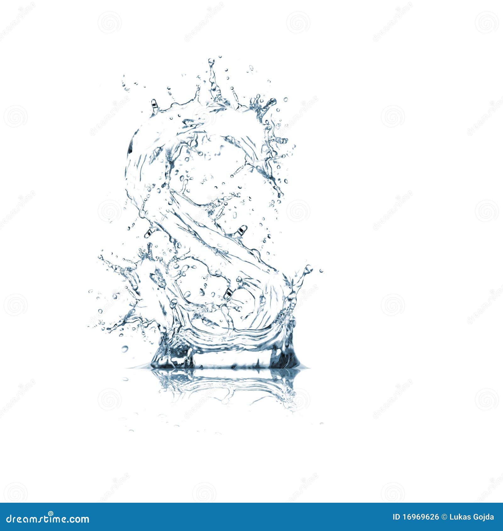 S Letter In Water