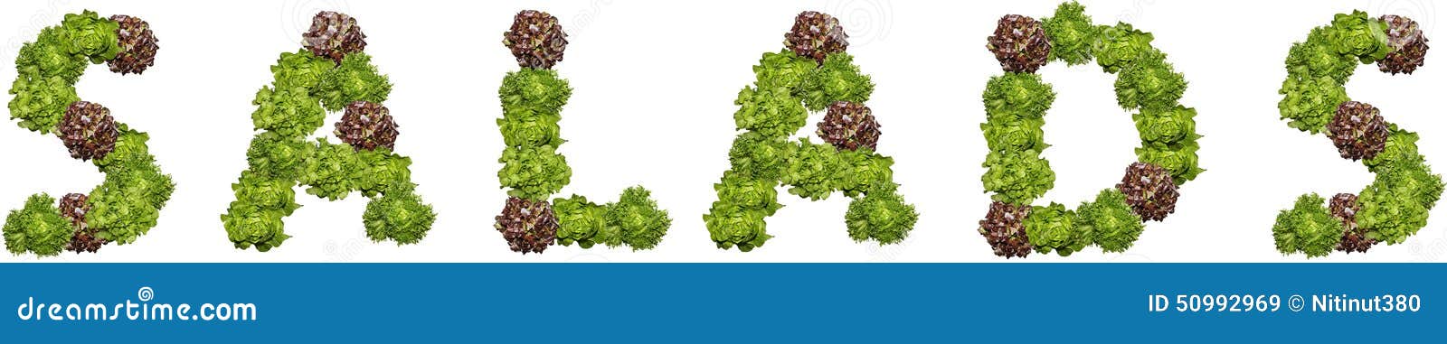 Letter salads stock image. Image of alphabet, font, green - 50992969