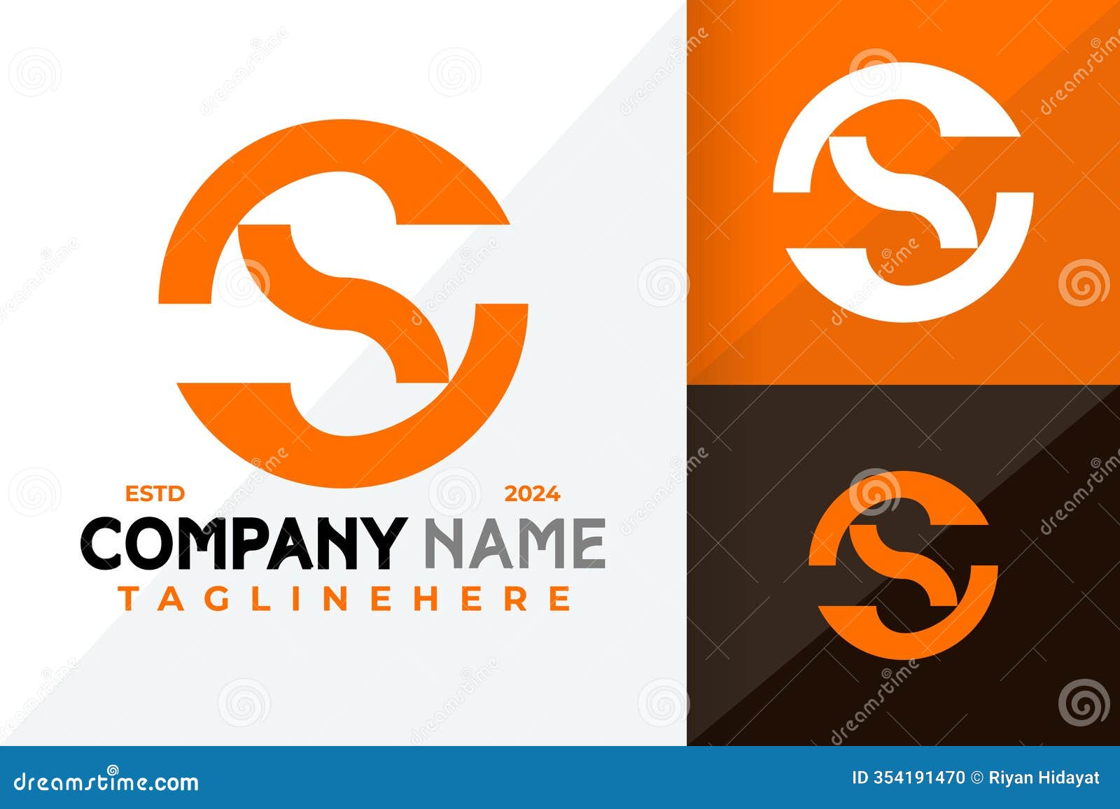Letter Sc or Cs Monogram Logo Icon Vector Design Illustration Stock ...