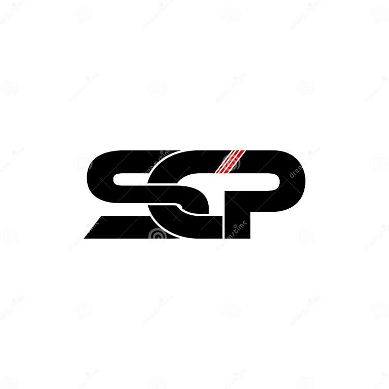 Letter SCP Simple Monogram Logo Icon Design. Stock Vector ...