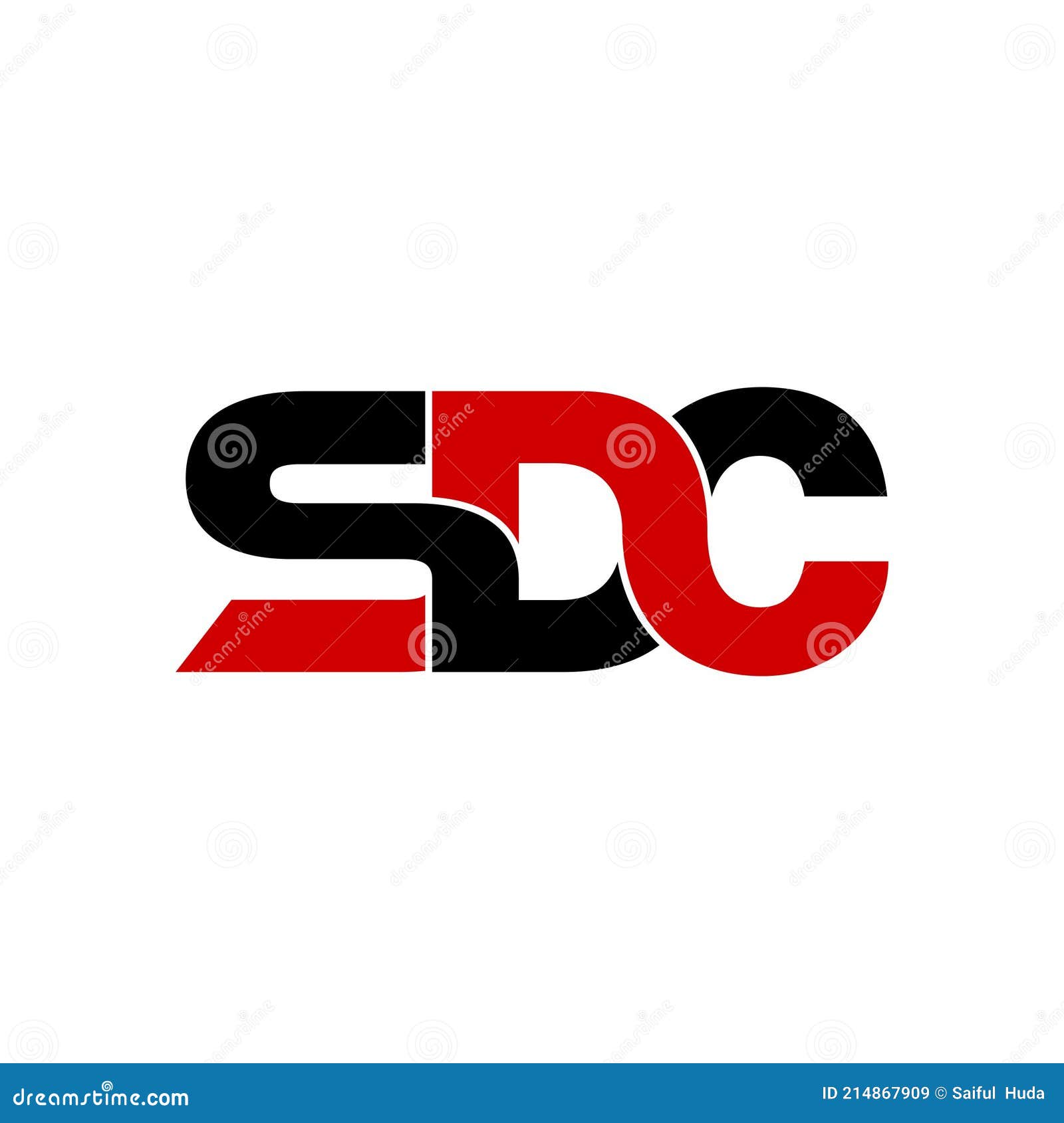 Letter SDC Simple Monogram Logo Icon Design. Stock Vector ...