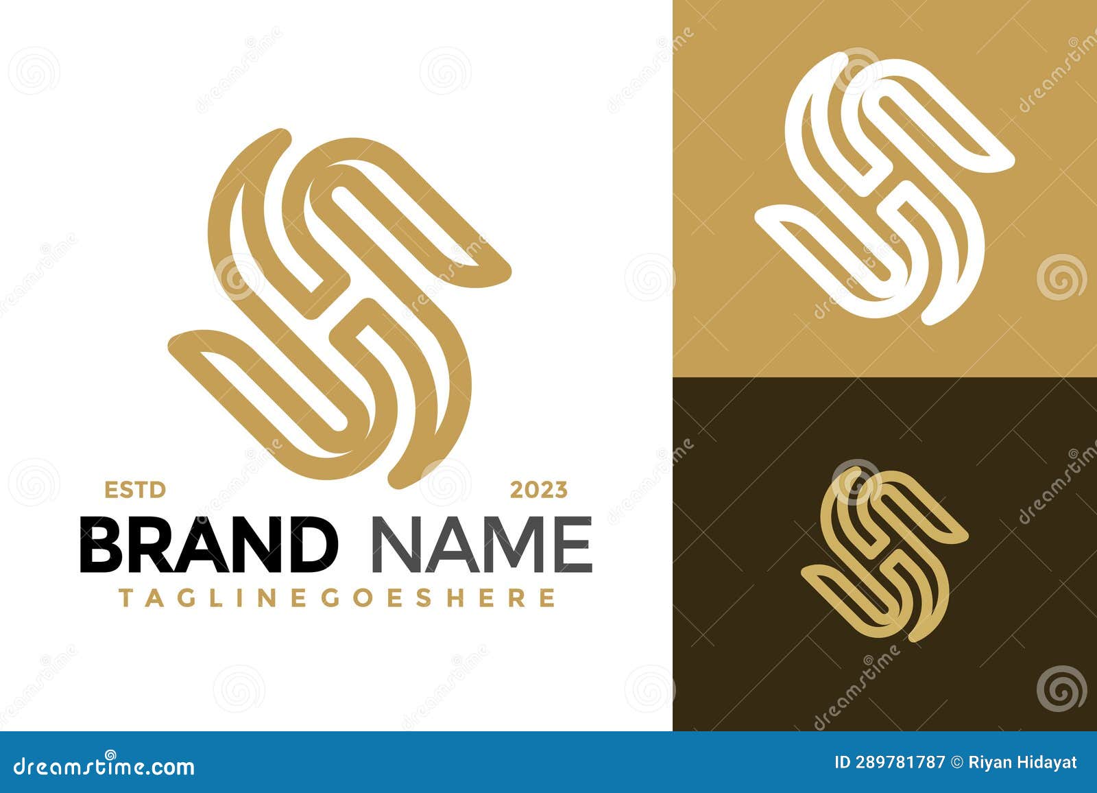 Letter SH or Hs Unique Monogram Logo Design Vector Symbol Icon ...