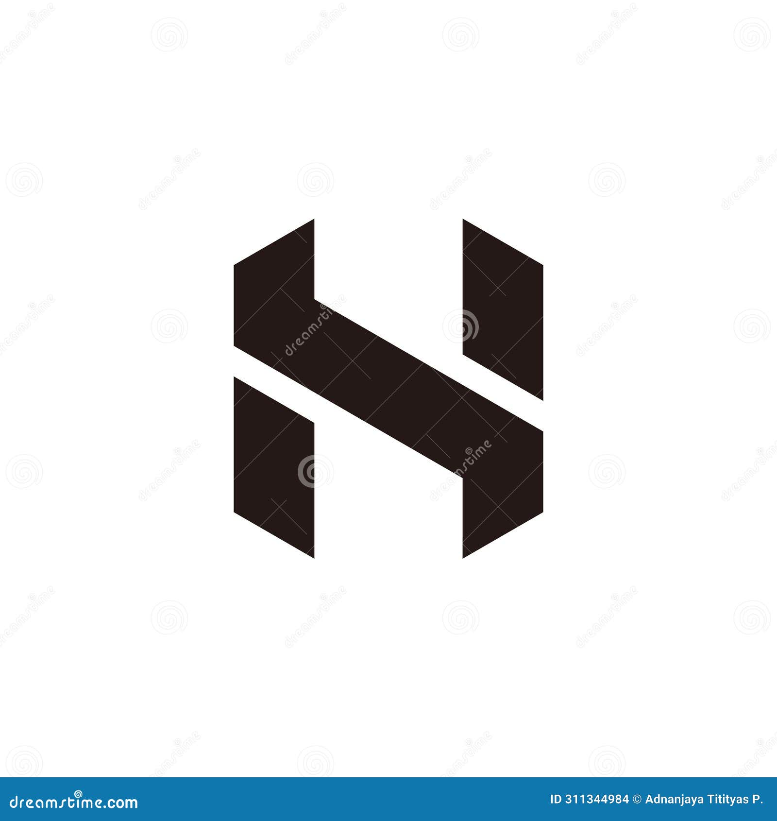 Letter Sh Simple Minimalist Logo Vector Stock Vector - Illustration of ...