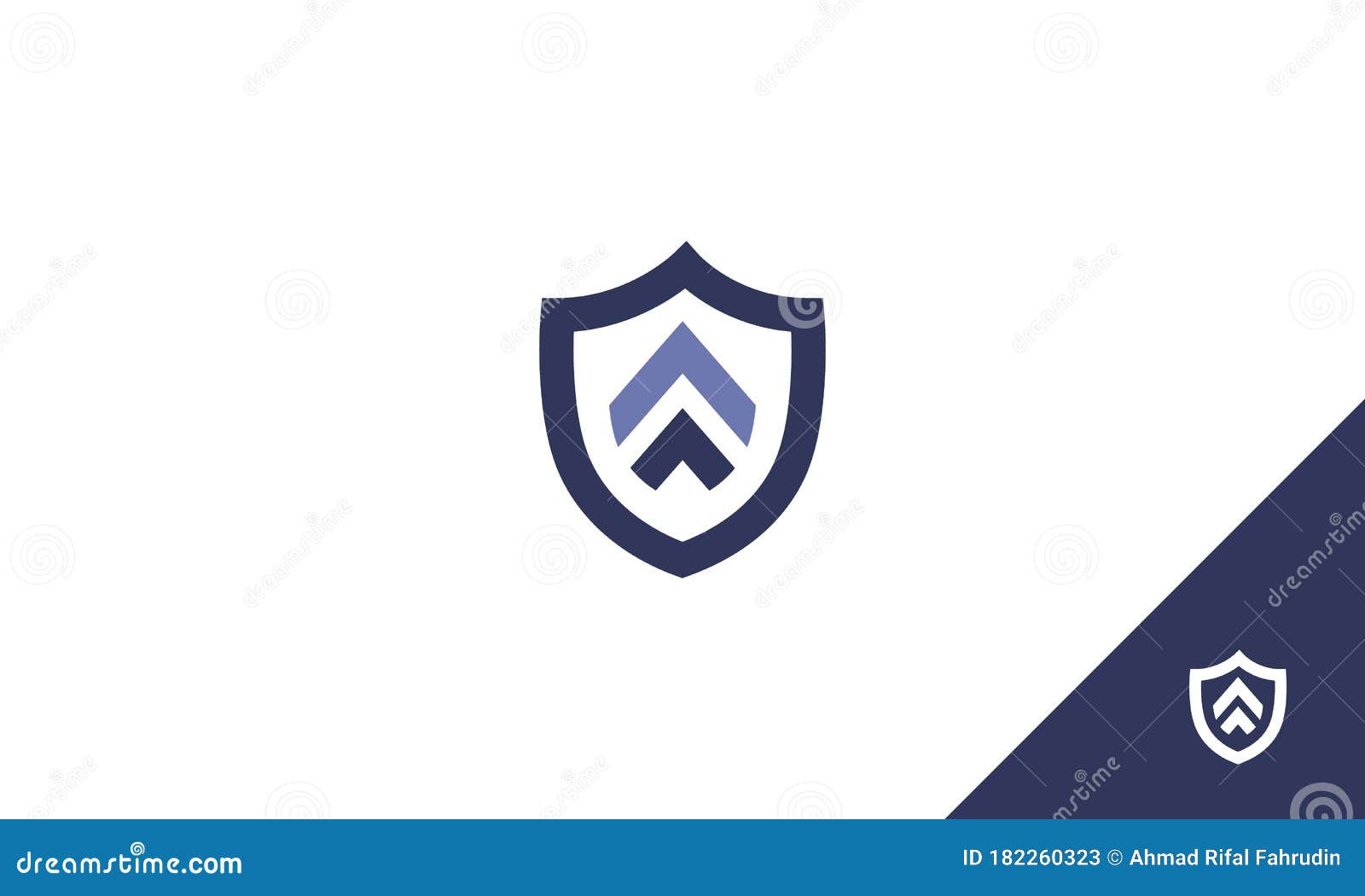 Letter a in the Shield. Letter a Shield Logo Design. Vector ...