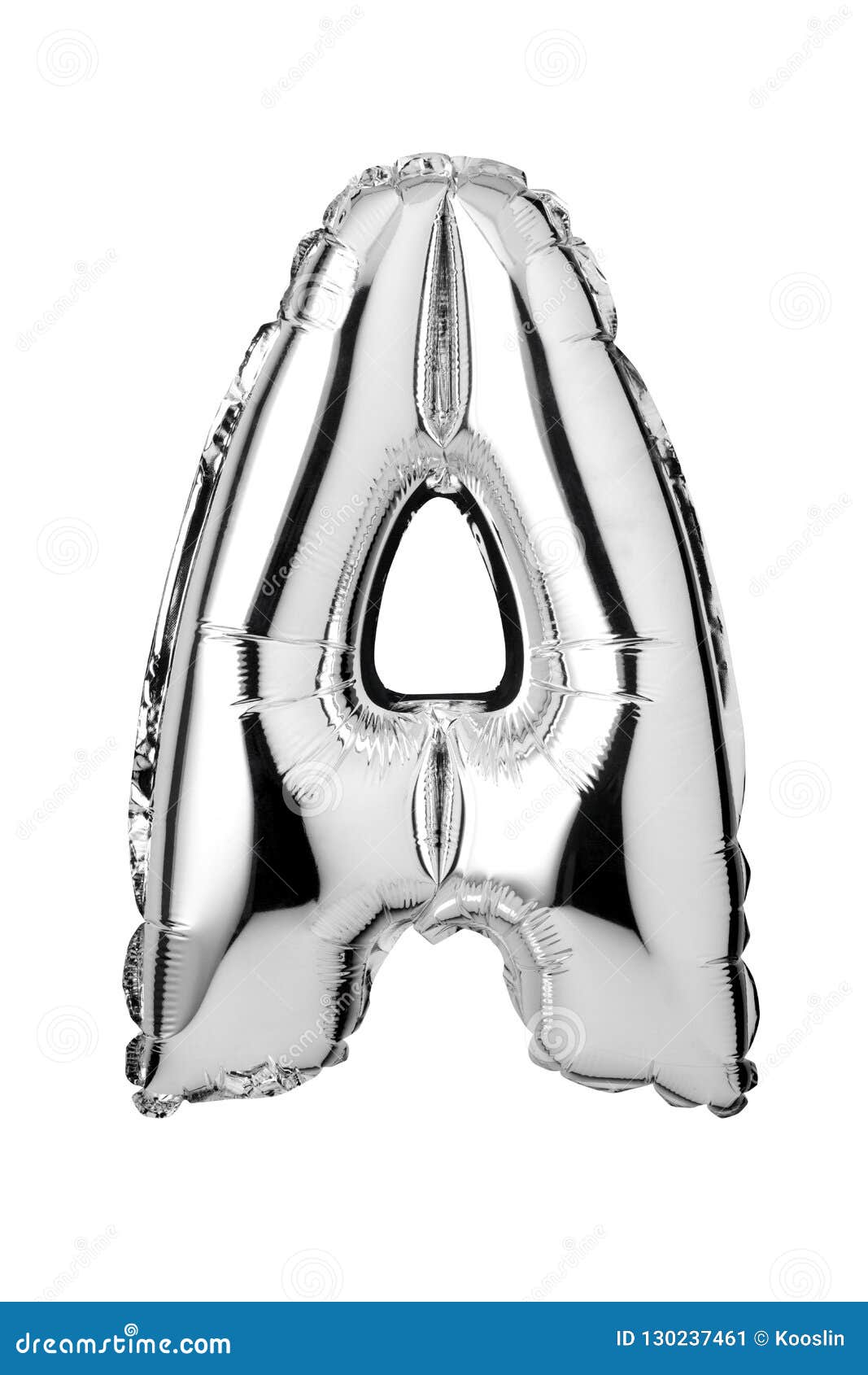 Silver Balloon Number Four On Wood Royalty-Free Stock Photography ...