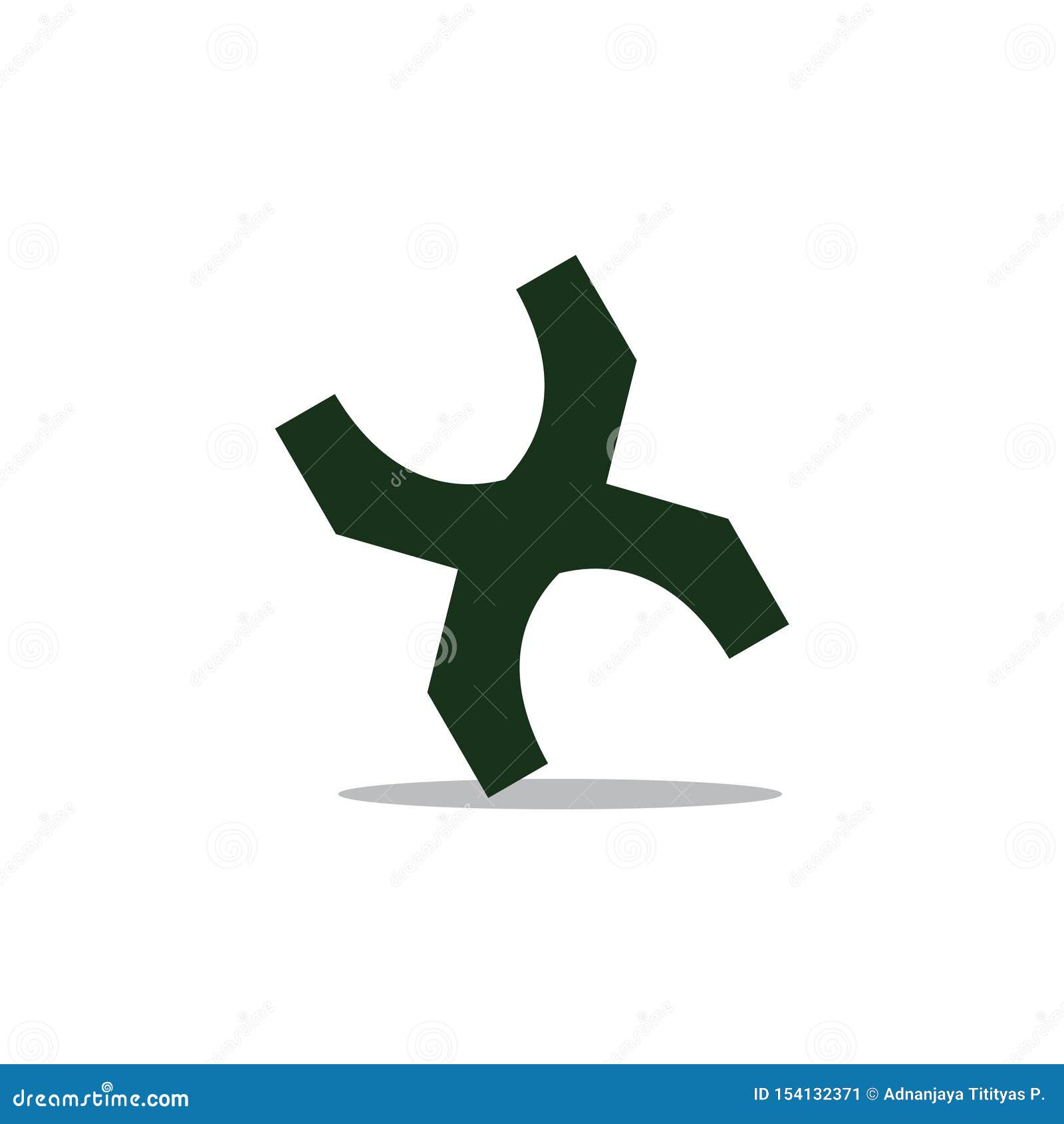 Letter X Simple Geometric Simple Logo Vector Stock Vector ...