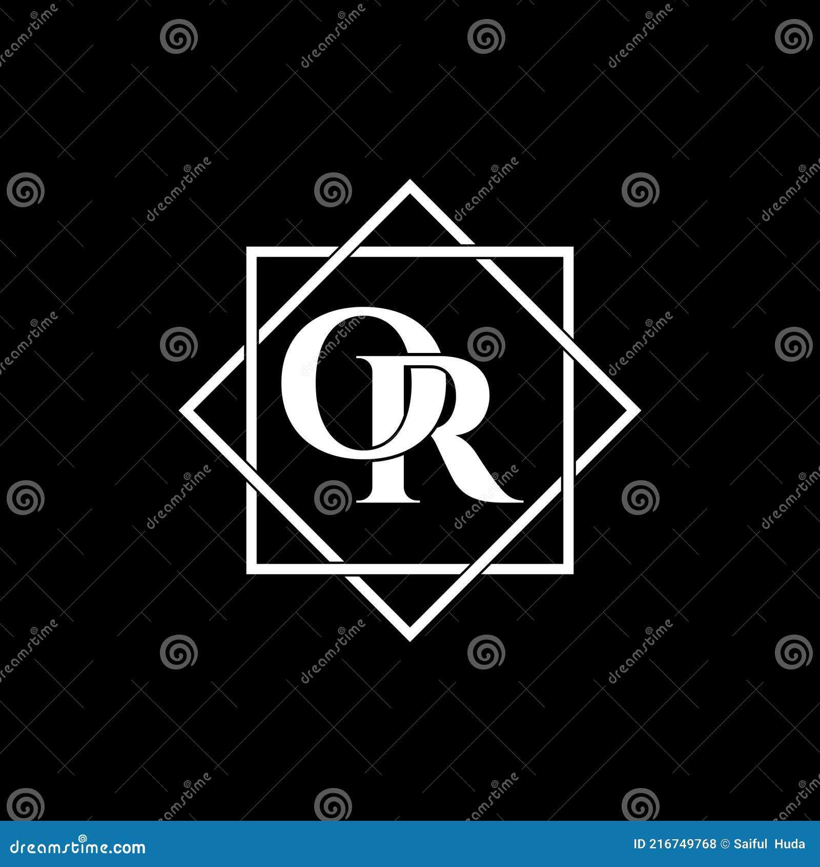 Letter or Simple Monogram Logo Icon Design. Stock Vector - Illustration ...