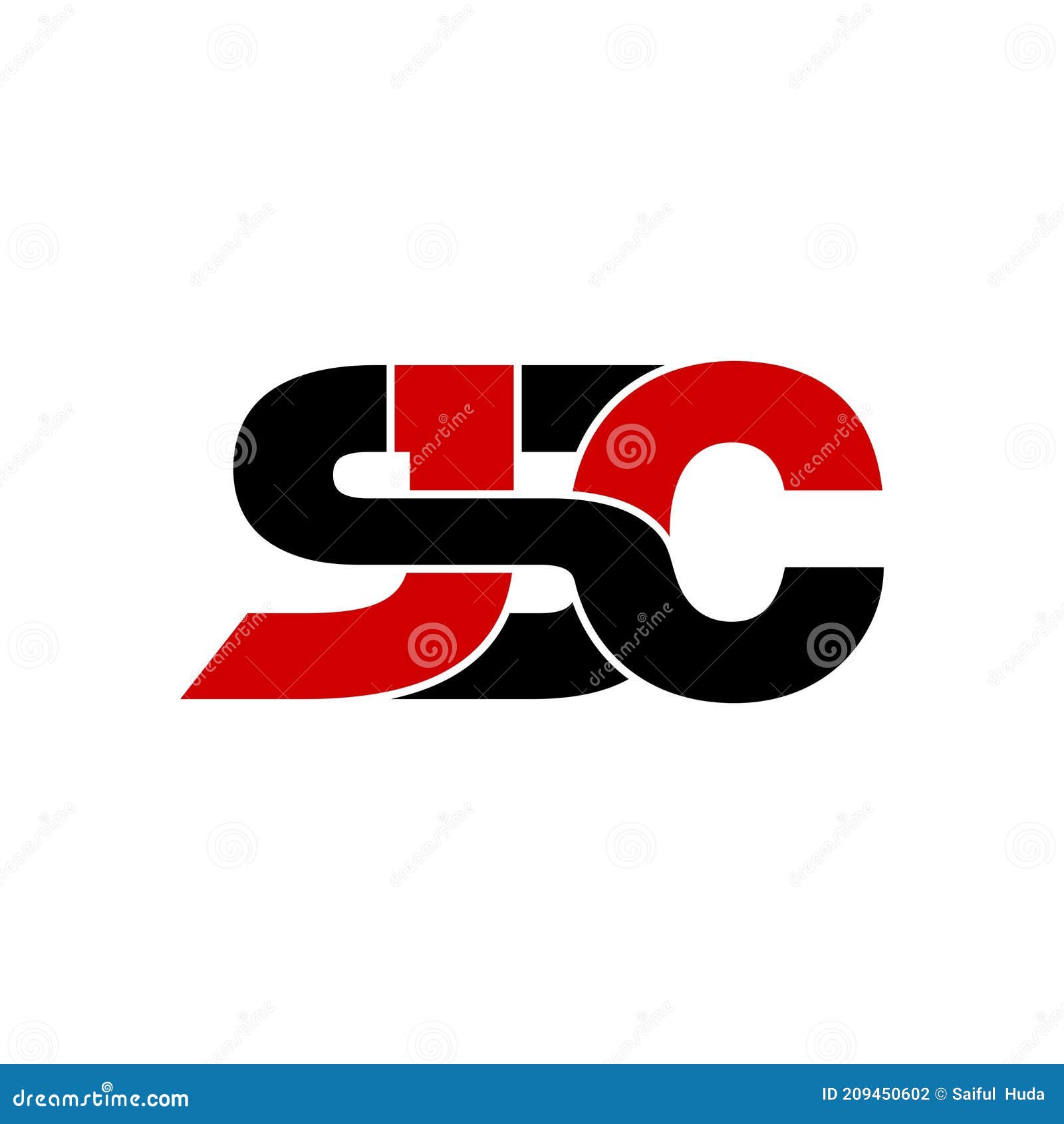 Letter SJC Simple Monogram Logo Icon Design. Stock Vector ...