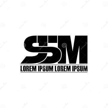 Letter SJM Simple Monogram Logo Icon Design. Stock Vector ...