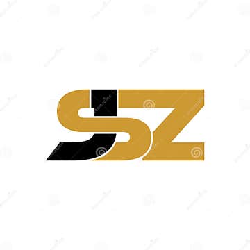 Letter SJZ Simple Monogram Logo Icon Design. Stock Vector ...